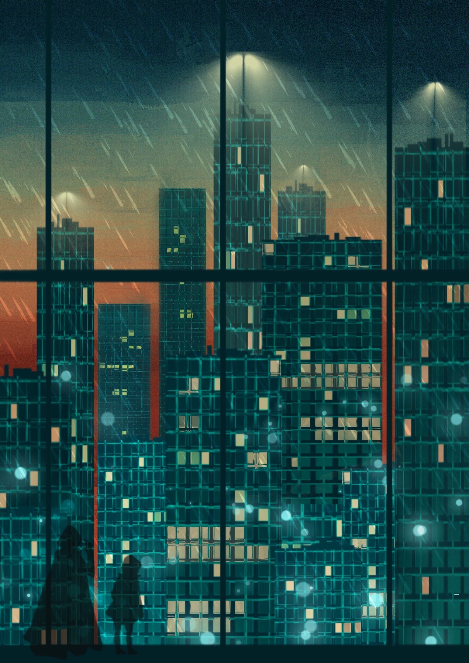 ArtStation - Luminescence and sunset