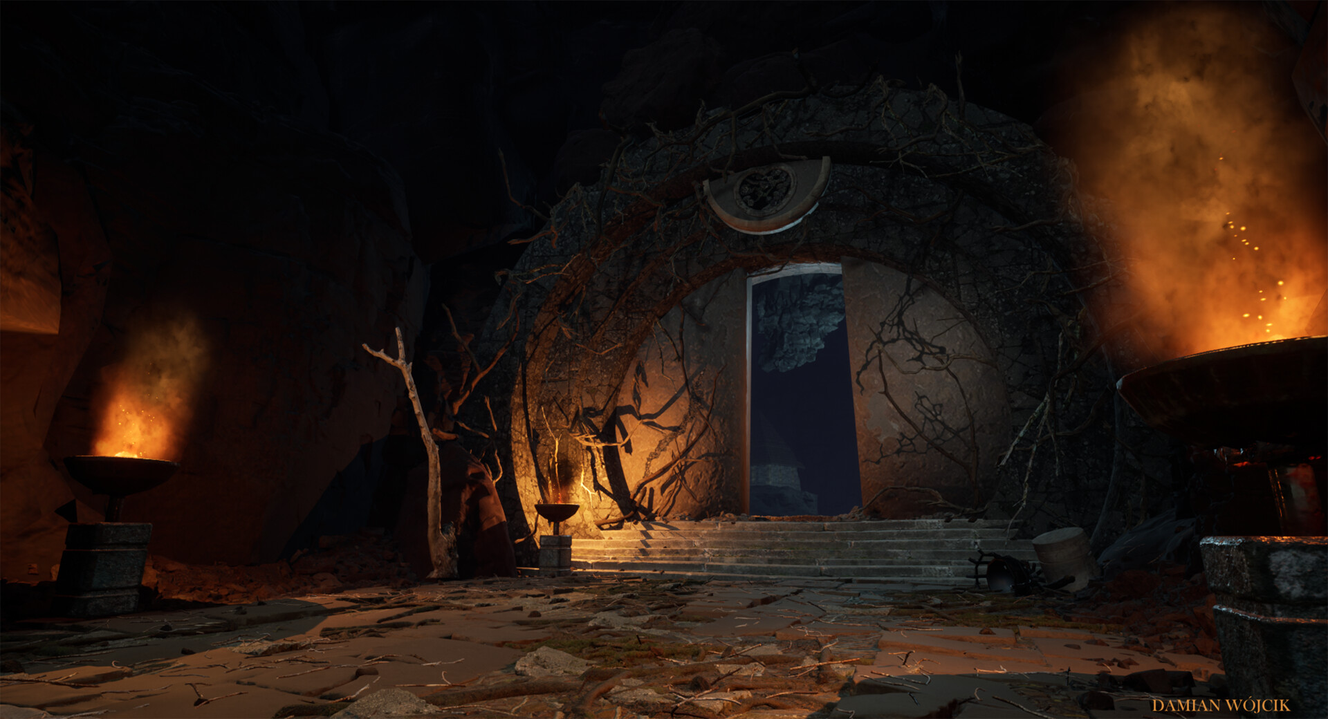 ArtStation - Into the Dungeon