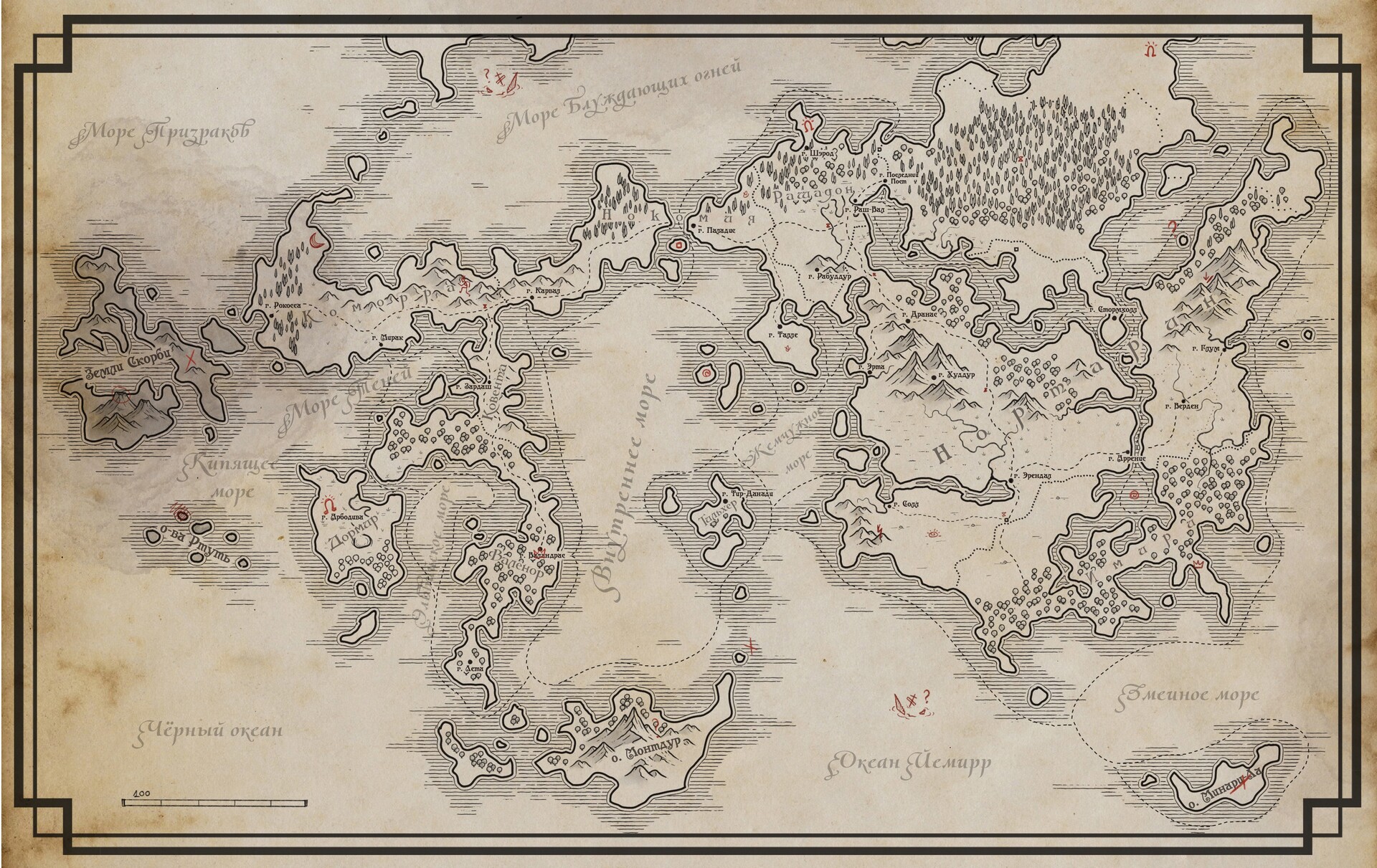 ArtStation - World Map 1