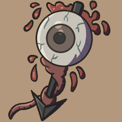 ArtStation - Neversoft style eye icon