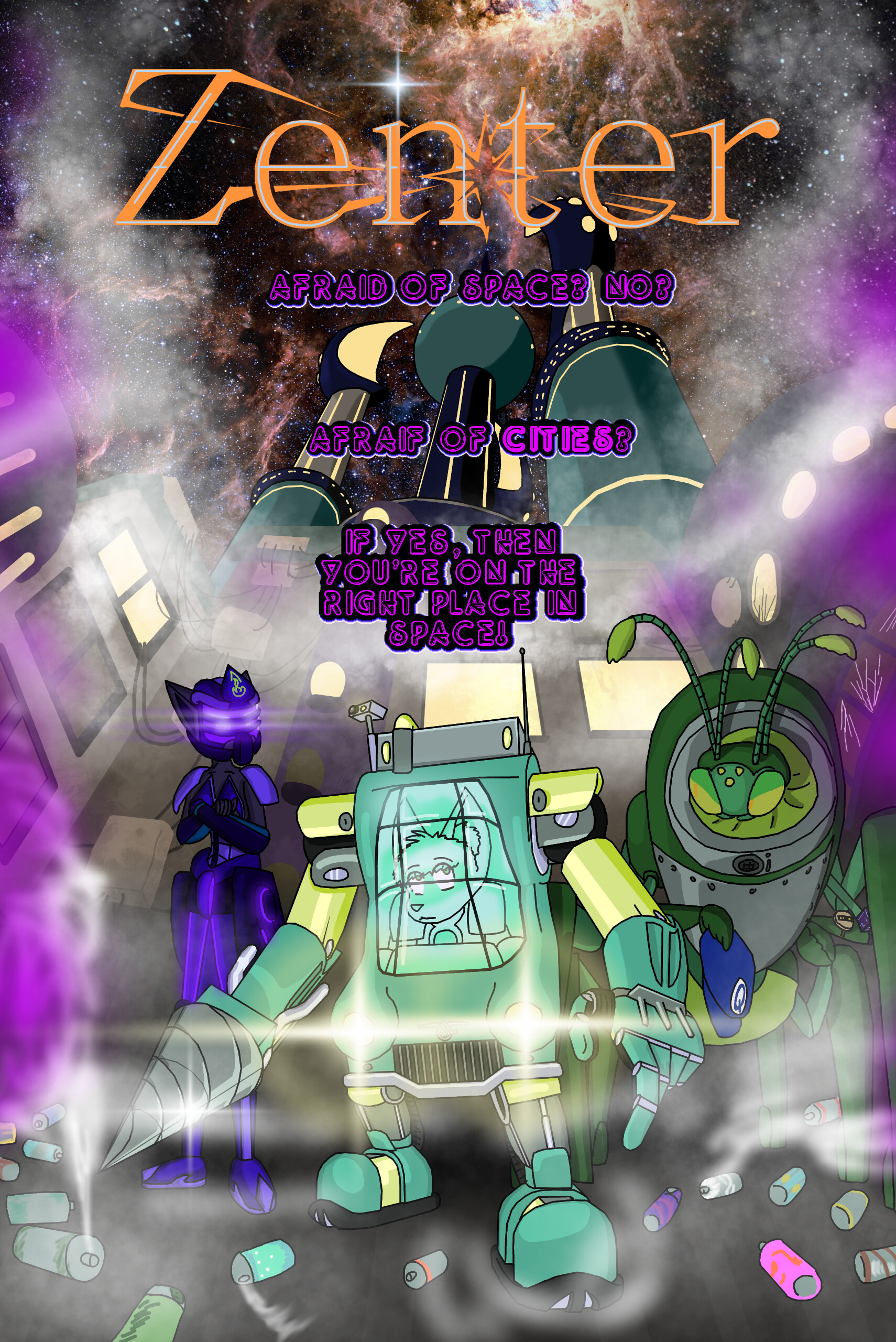 ArtStation - Zenter Title-pages