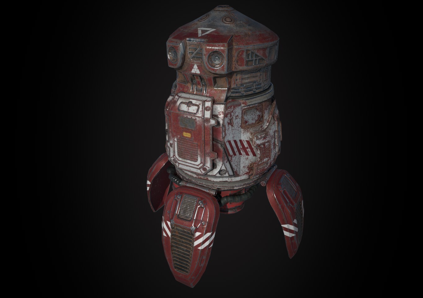 ArtStation - Escape Pod game model