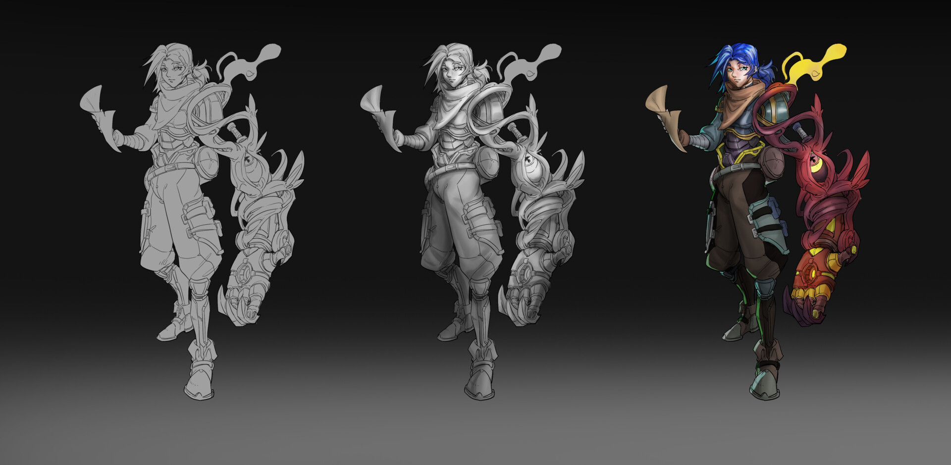 ArtStation - Eun ( Oc design )