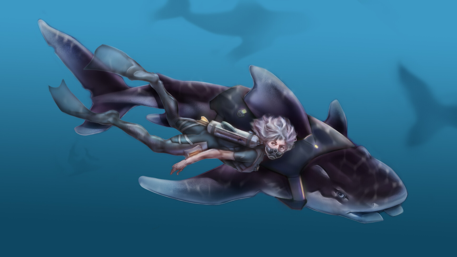 ArtStation - Aquatic Racer Concept - Hal and Sally