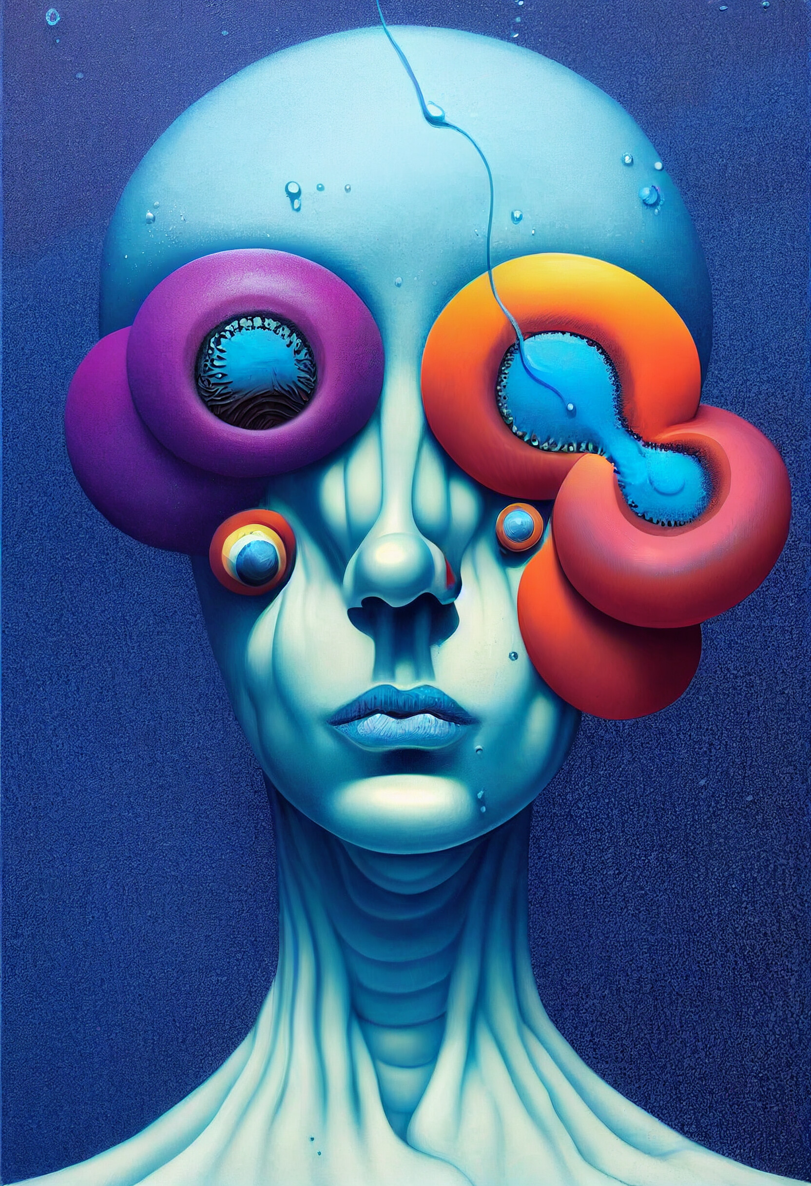 MBO - Colourful Psychedelic Portraits