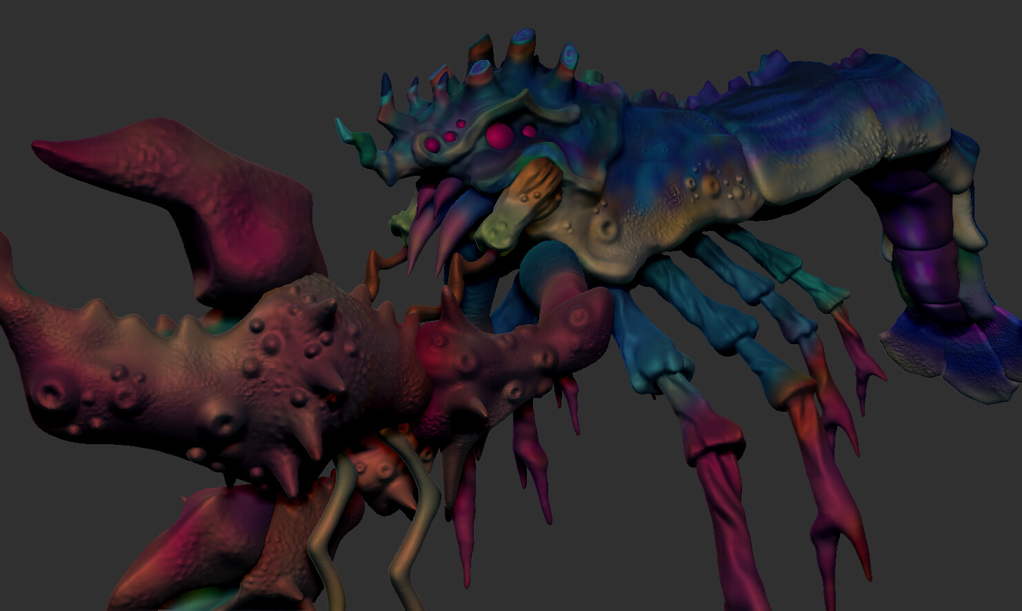 ArtStation - Mutant Lobster