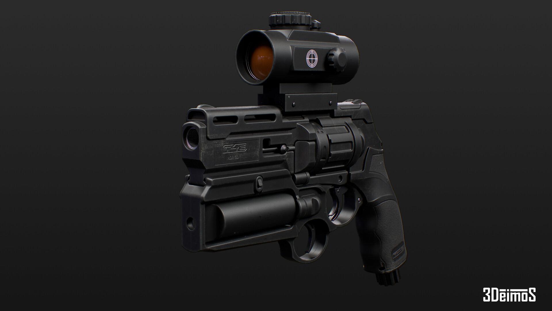 ArtStation - HDR50 Defense Revolver