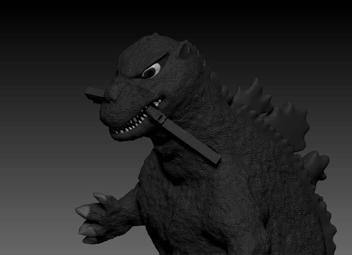 ArtStation - 1954 Godzilla