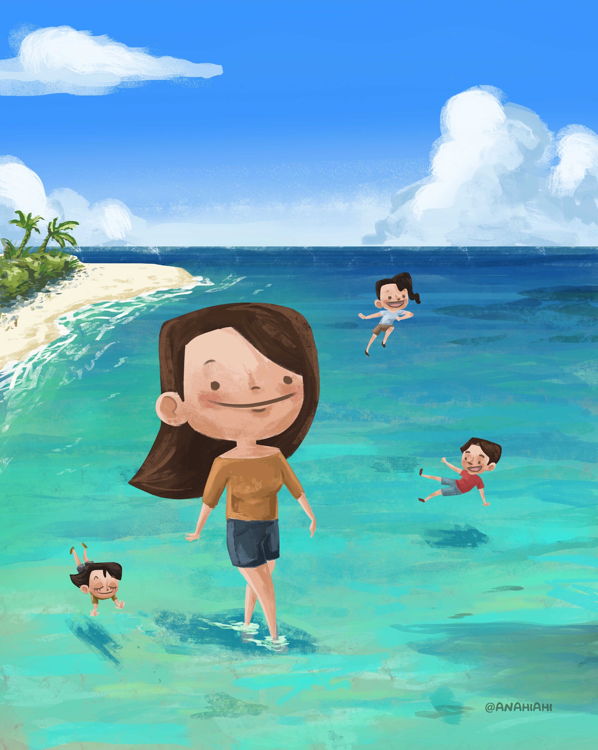 ArtStation - Giant sister