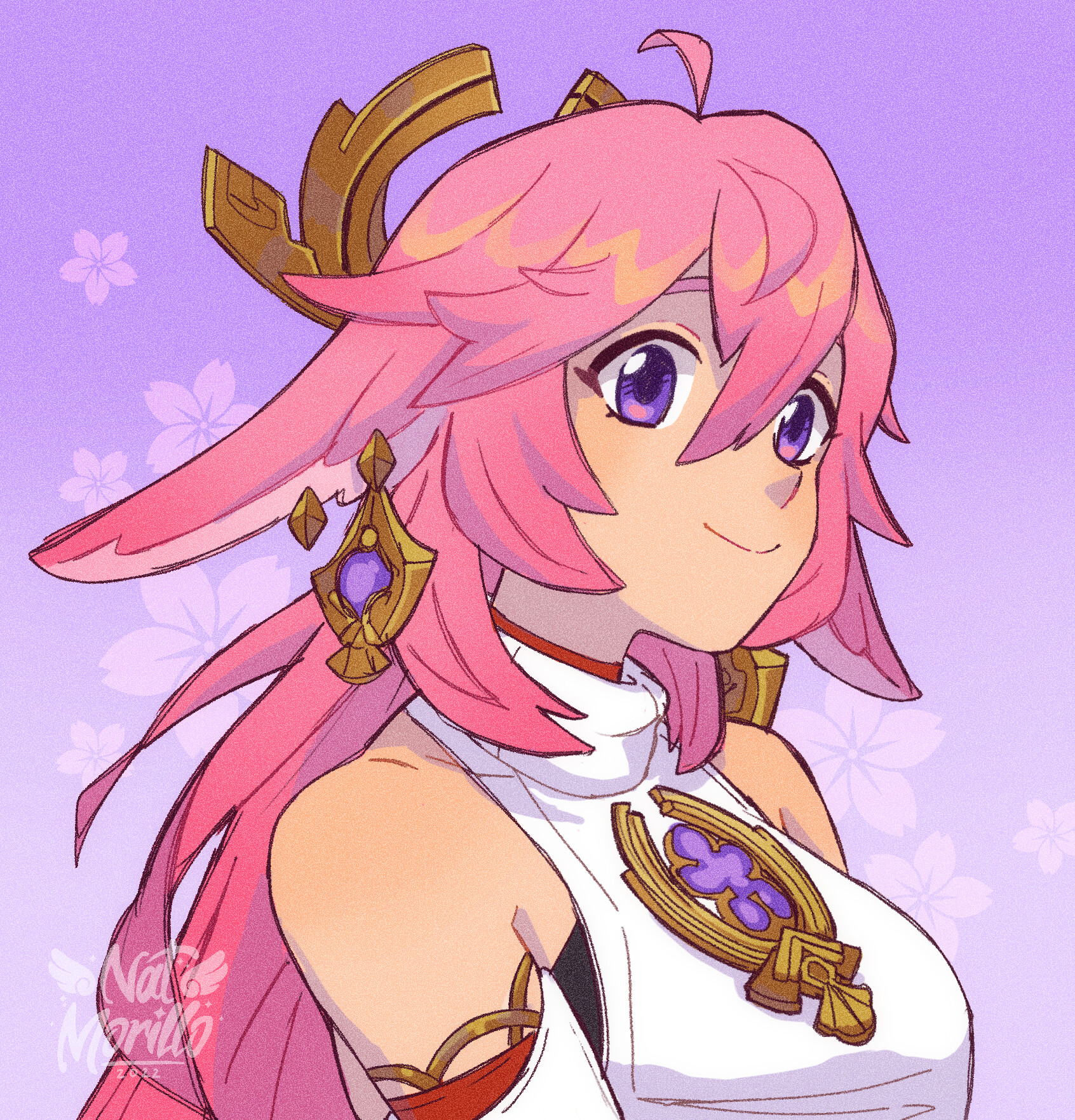 ArtStation - Yae Miko (Genshin Impact)