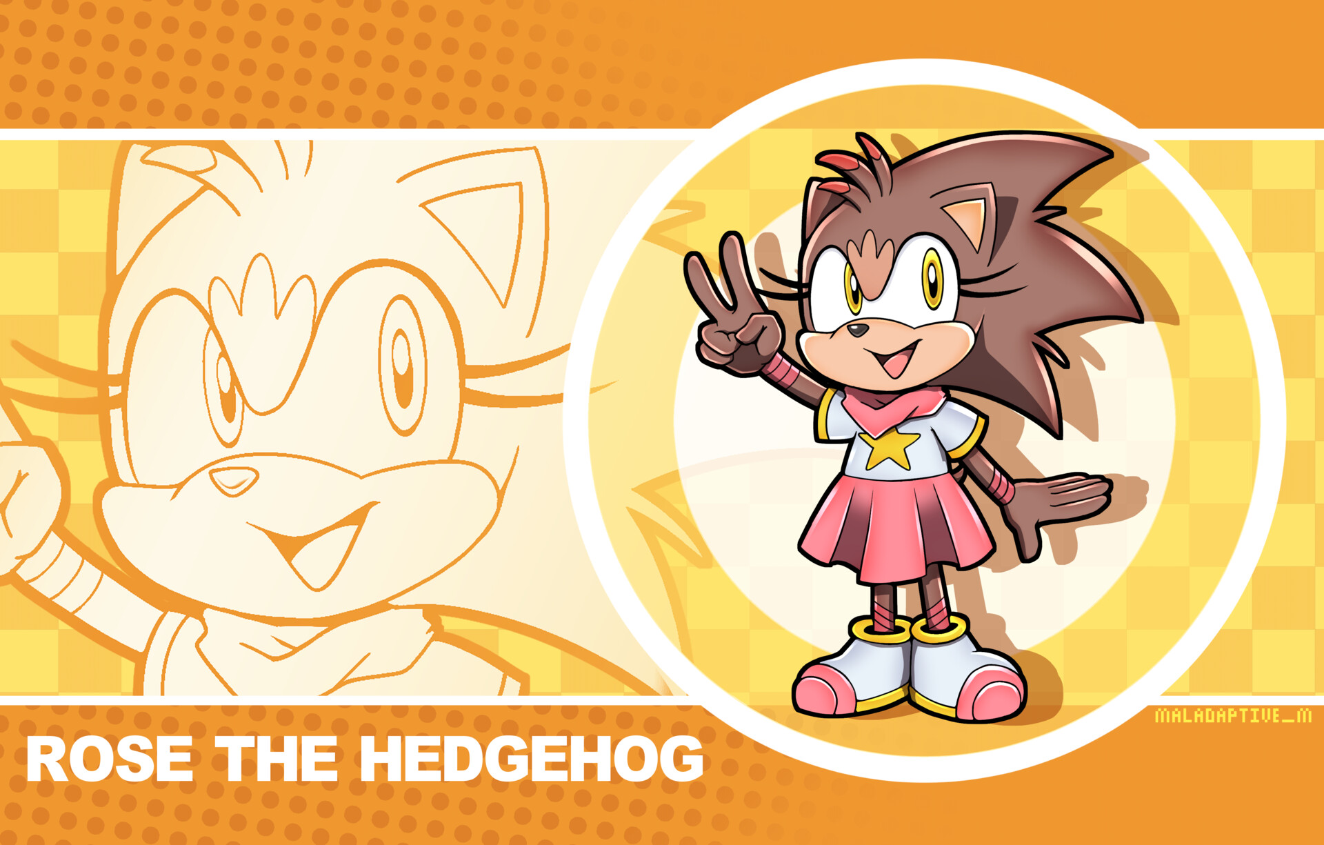 ArtStation - Rose The Hedgehog