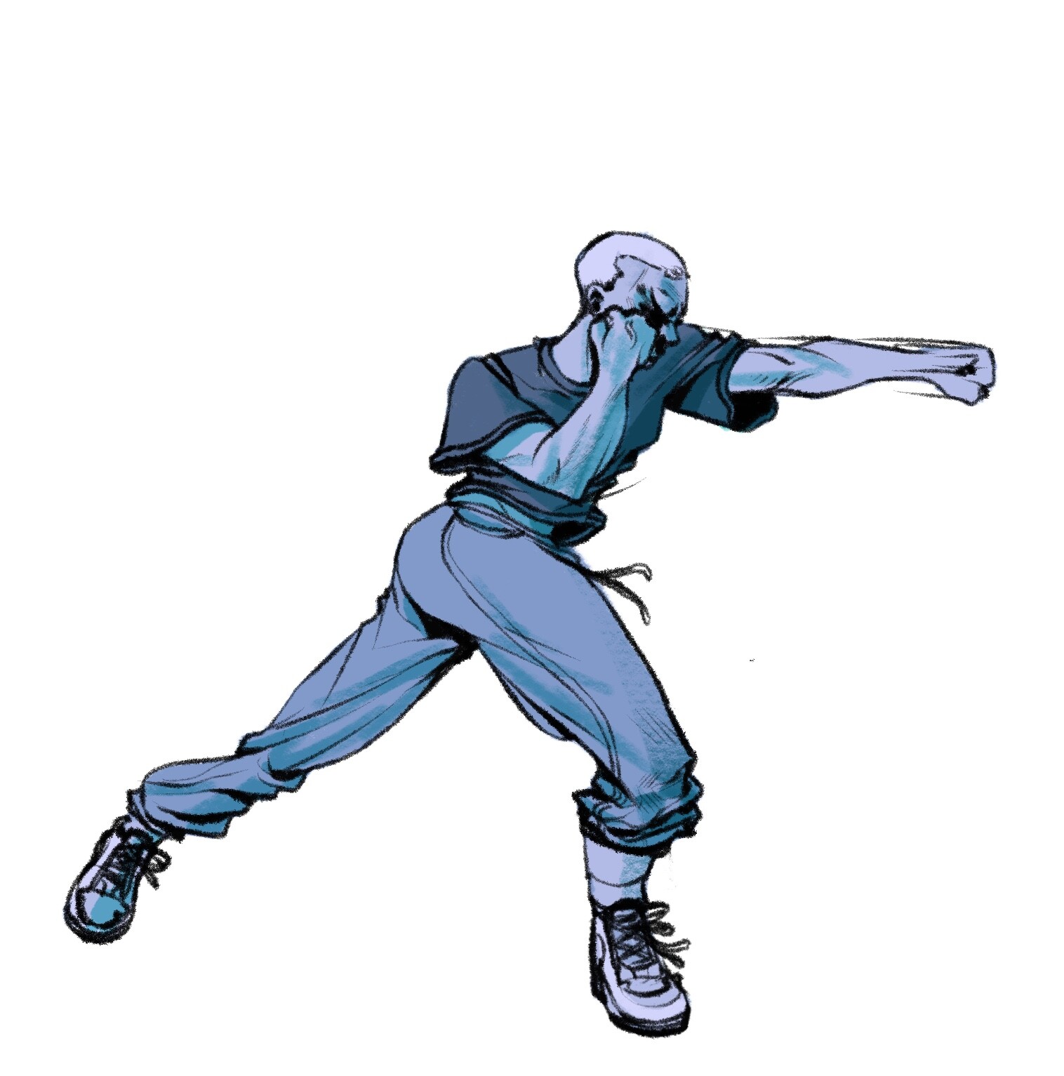 ArtStation - Maebh Boxing Pose