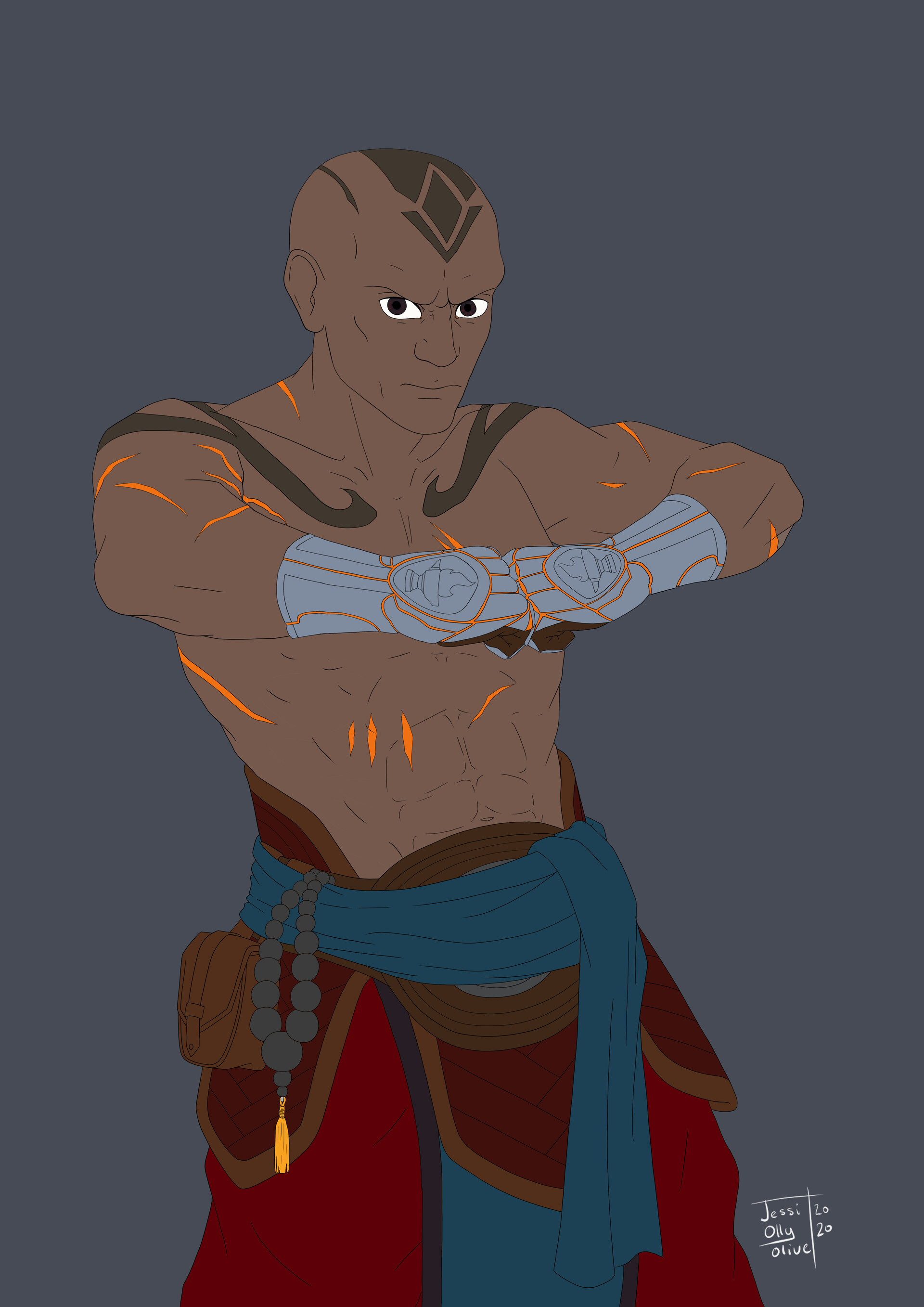 ArtStation - Arun - Colour Sketch