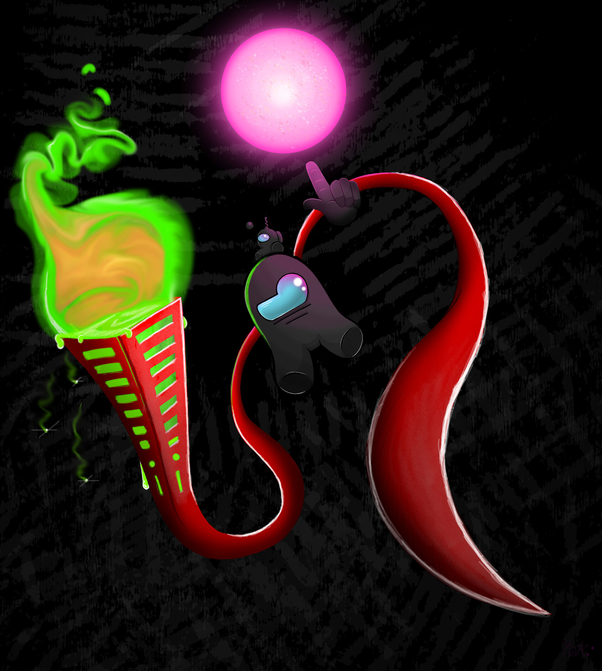 ArtStation - Among Us “Fan Art”