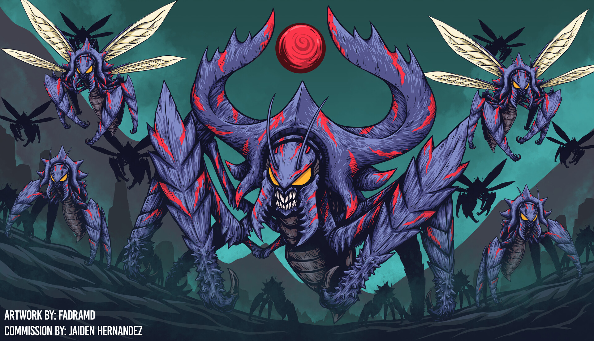 ArtStation - Magic Insect Creature [Creature Design]