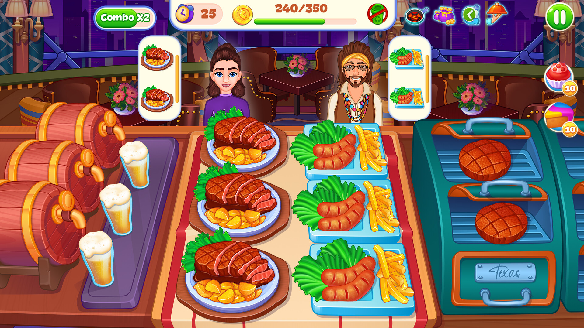 GamesTown - American Cooking Star: Cooking Games