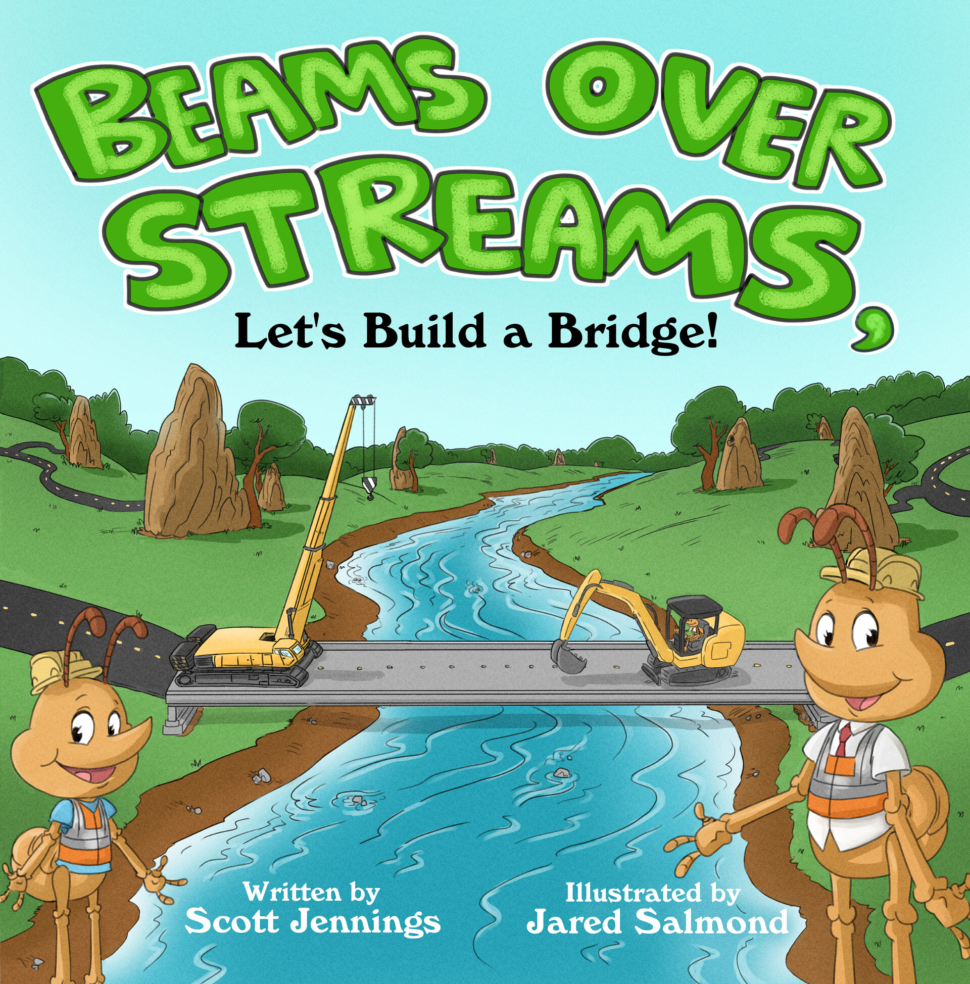 Children's books by Jared Salmond - Beams Over Streams