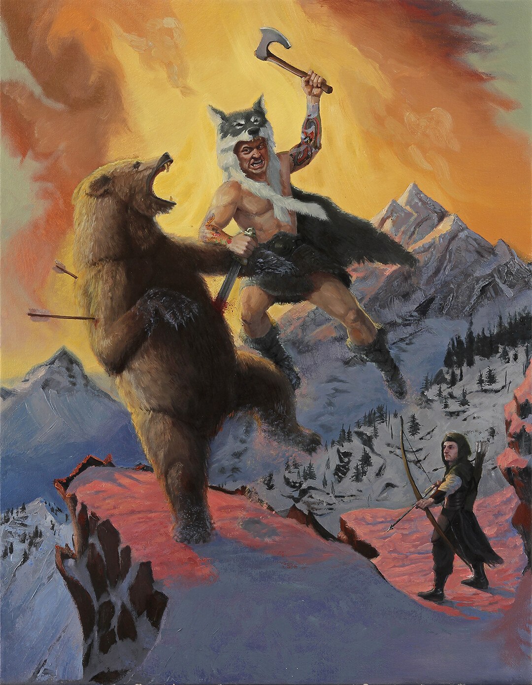 Derek Moore - Traditional Paintings