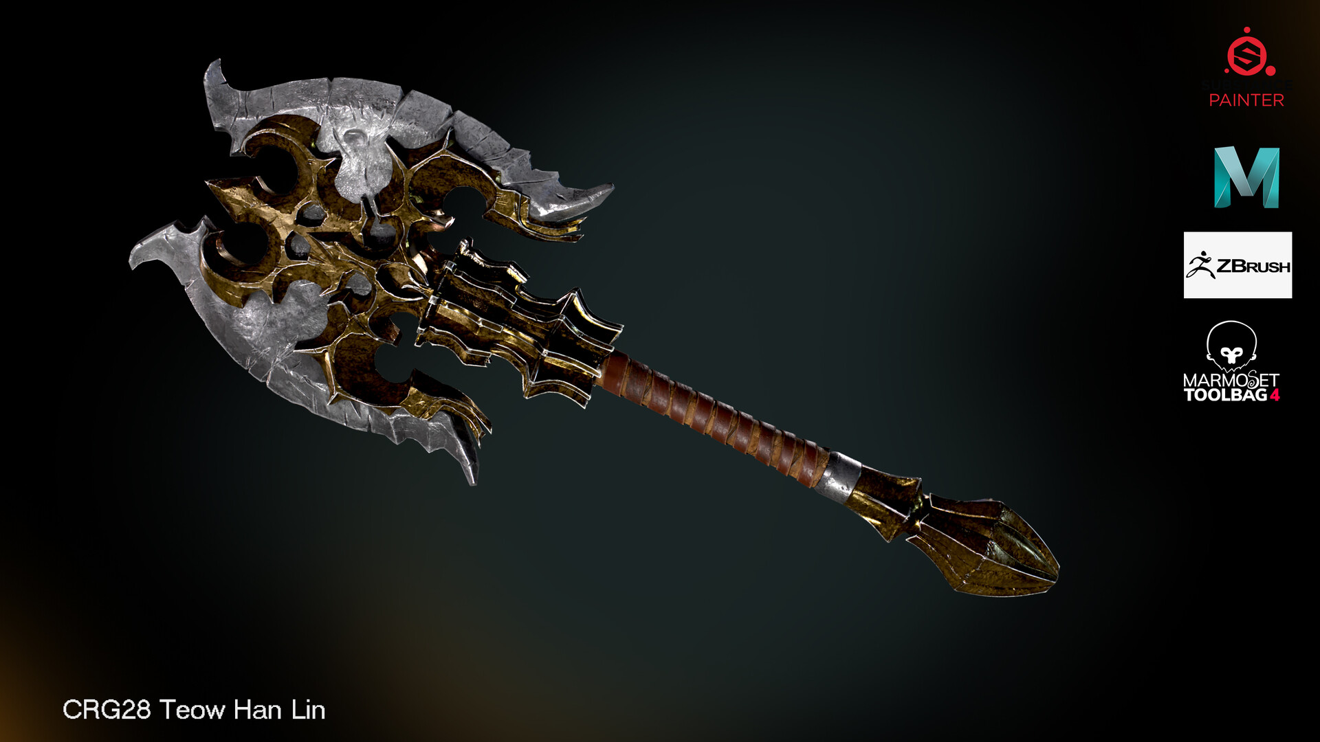 ArtStation - Fantasy Axe