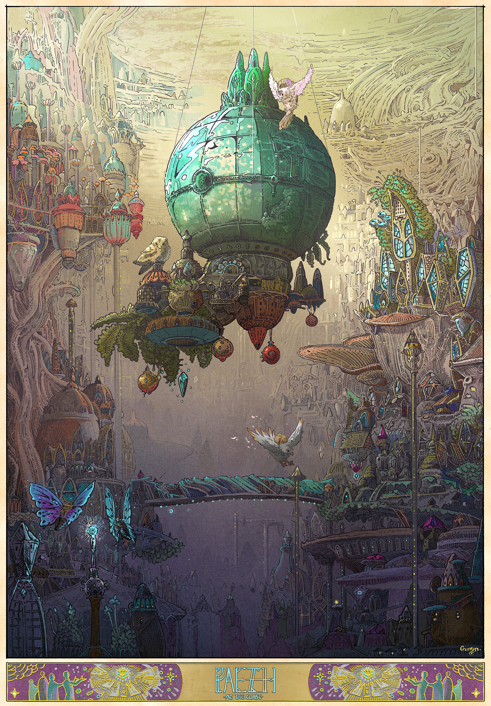 ArtStation - Paeth At The Coast