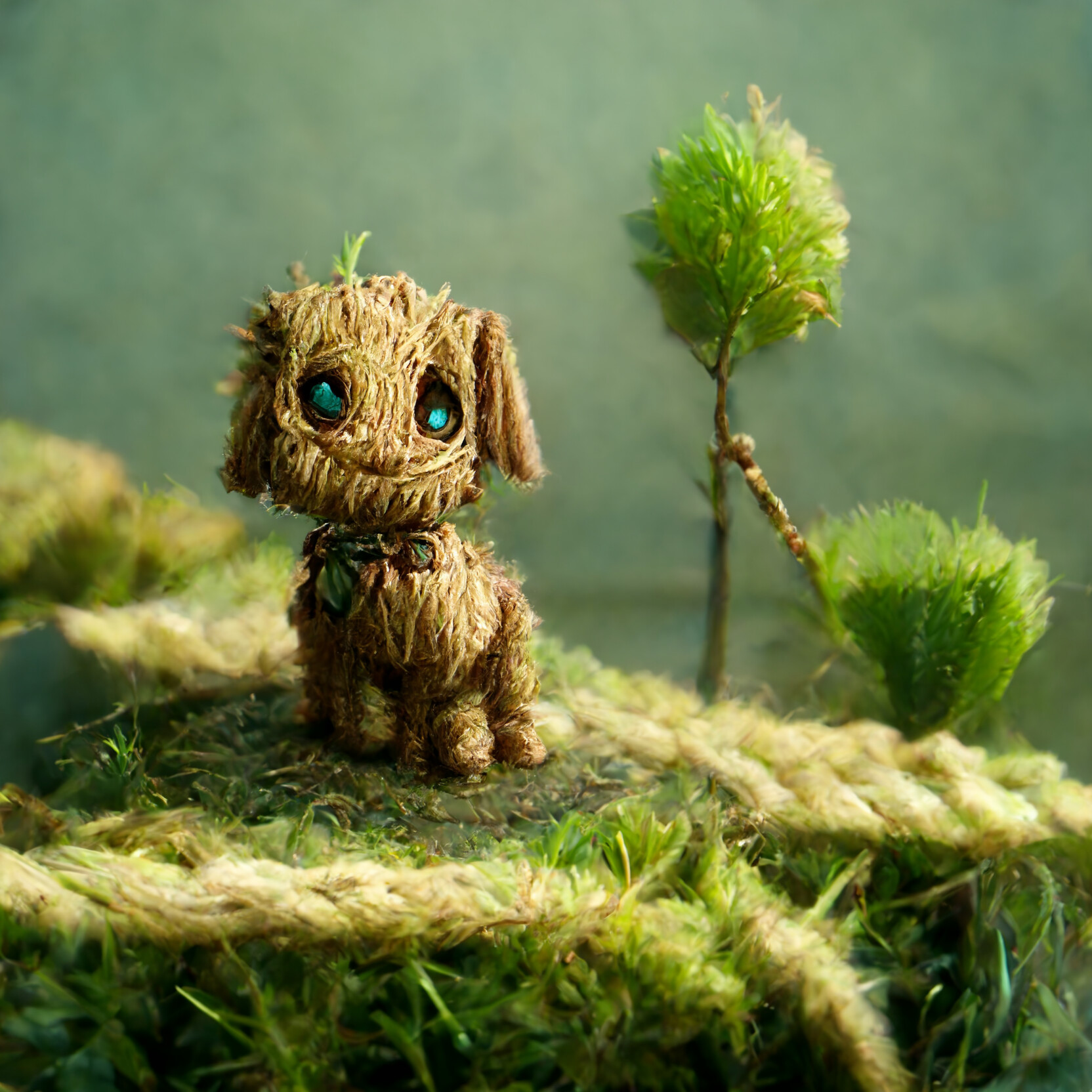 ArtStation - The Cutest Wicker Pup and Friends! (Midjourney)