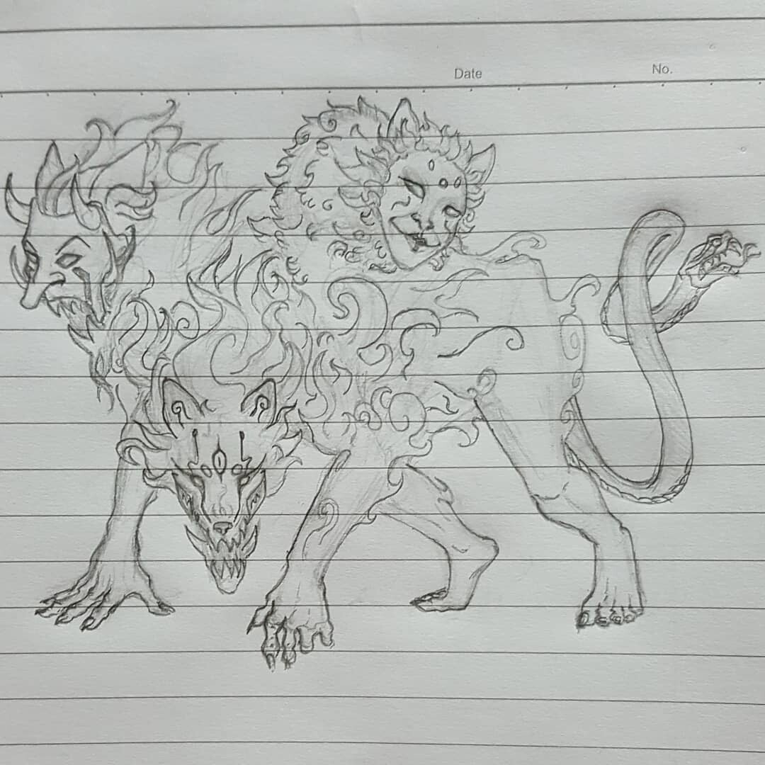 ArtStation - Japanese Cerberus