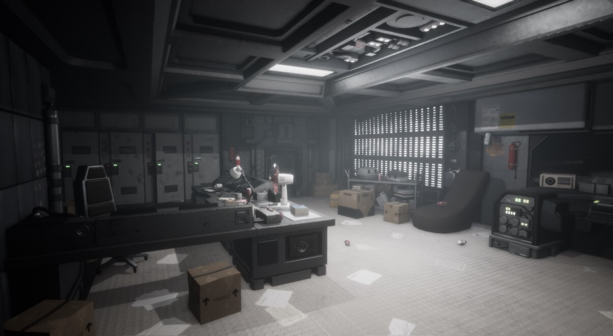 ArtStation - Fan game Alien Isolation