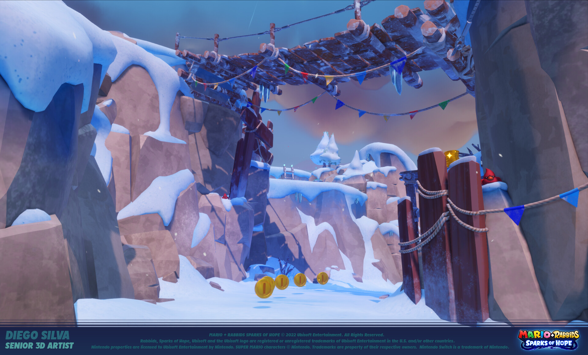 Diego Silva - Mario + Rabbids Sparks of Hope - Pristine Peaks Planet