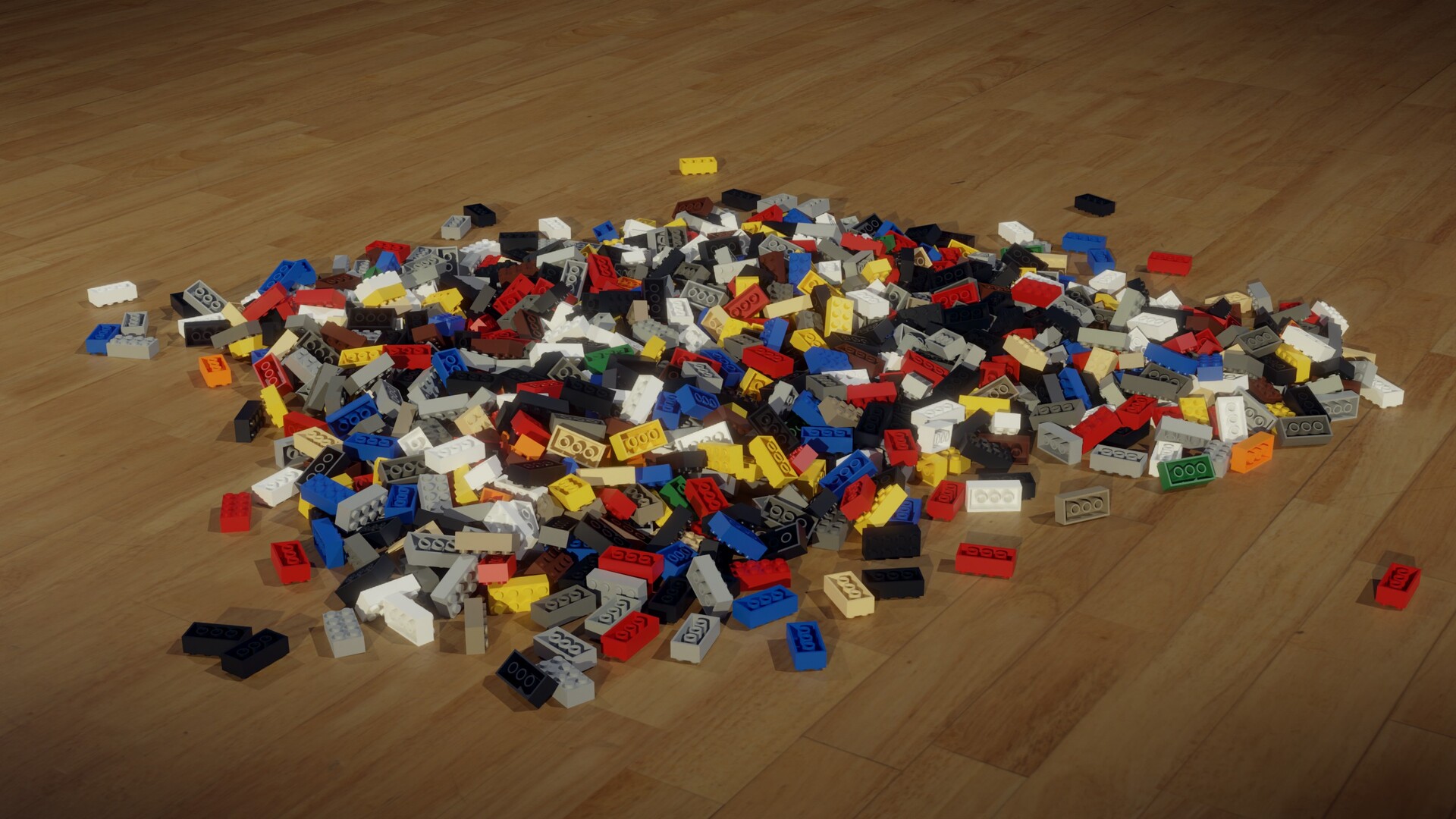ArtStation - Lego pile
