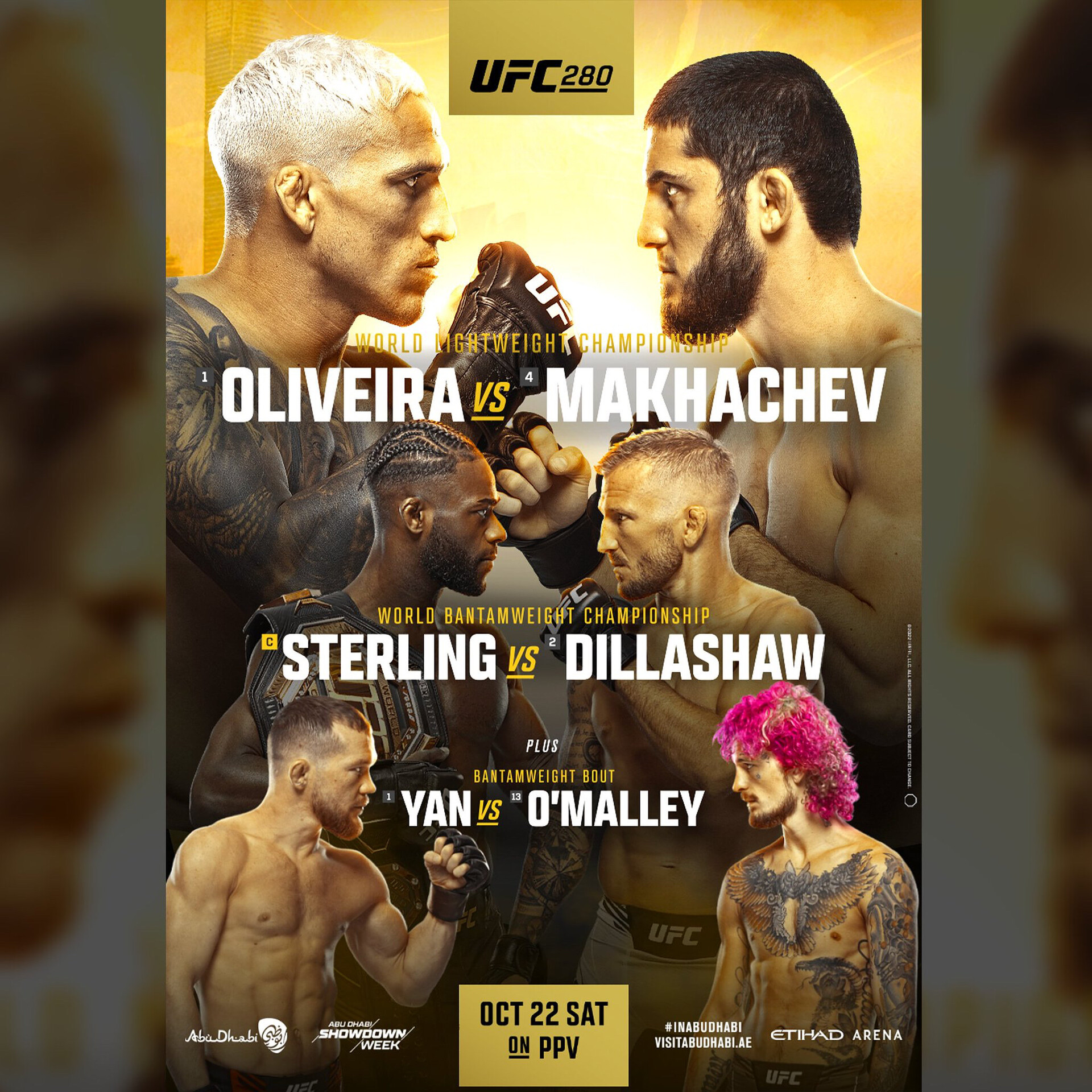 ufc poster