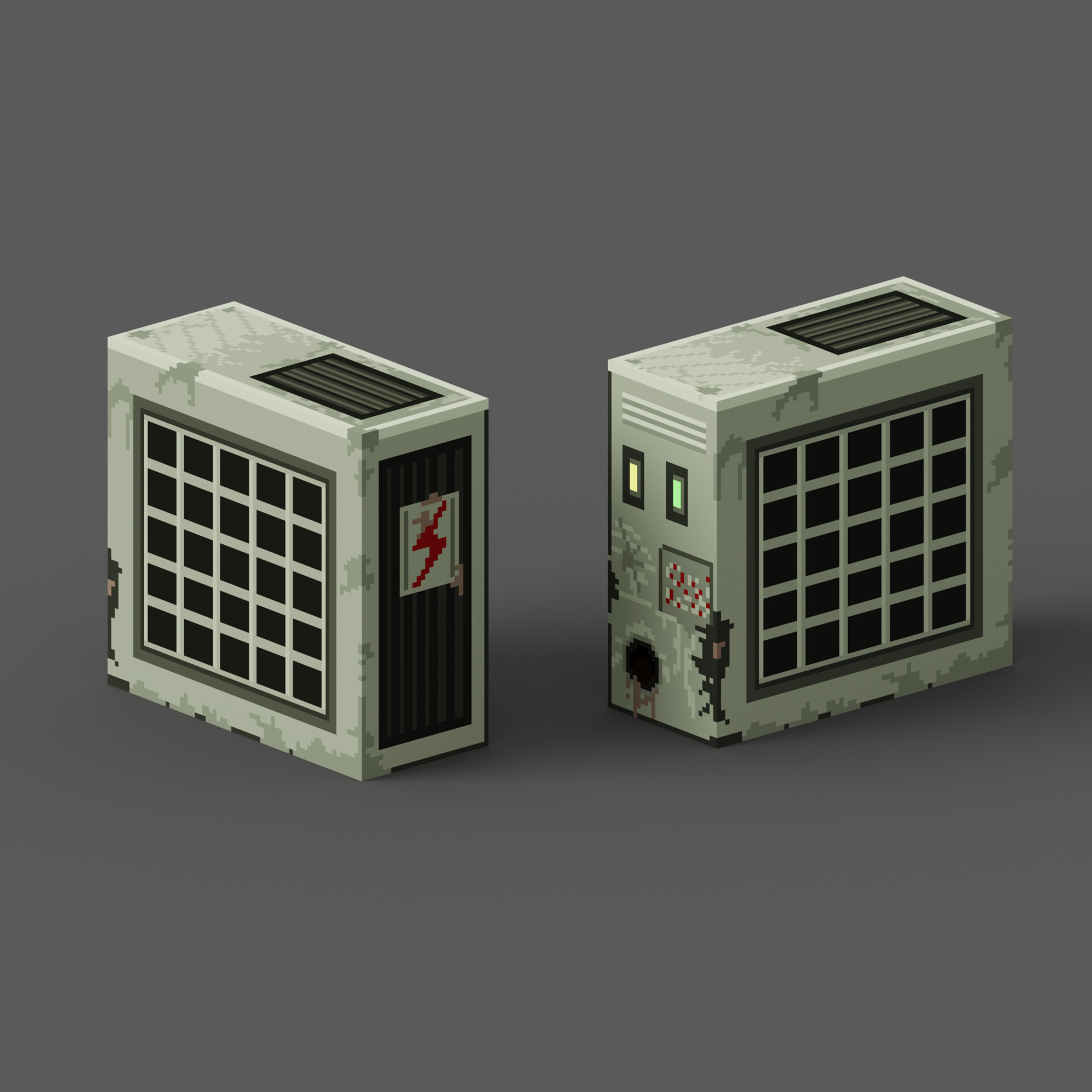 Leonidas Koufalis - Voxel Art Props