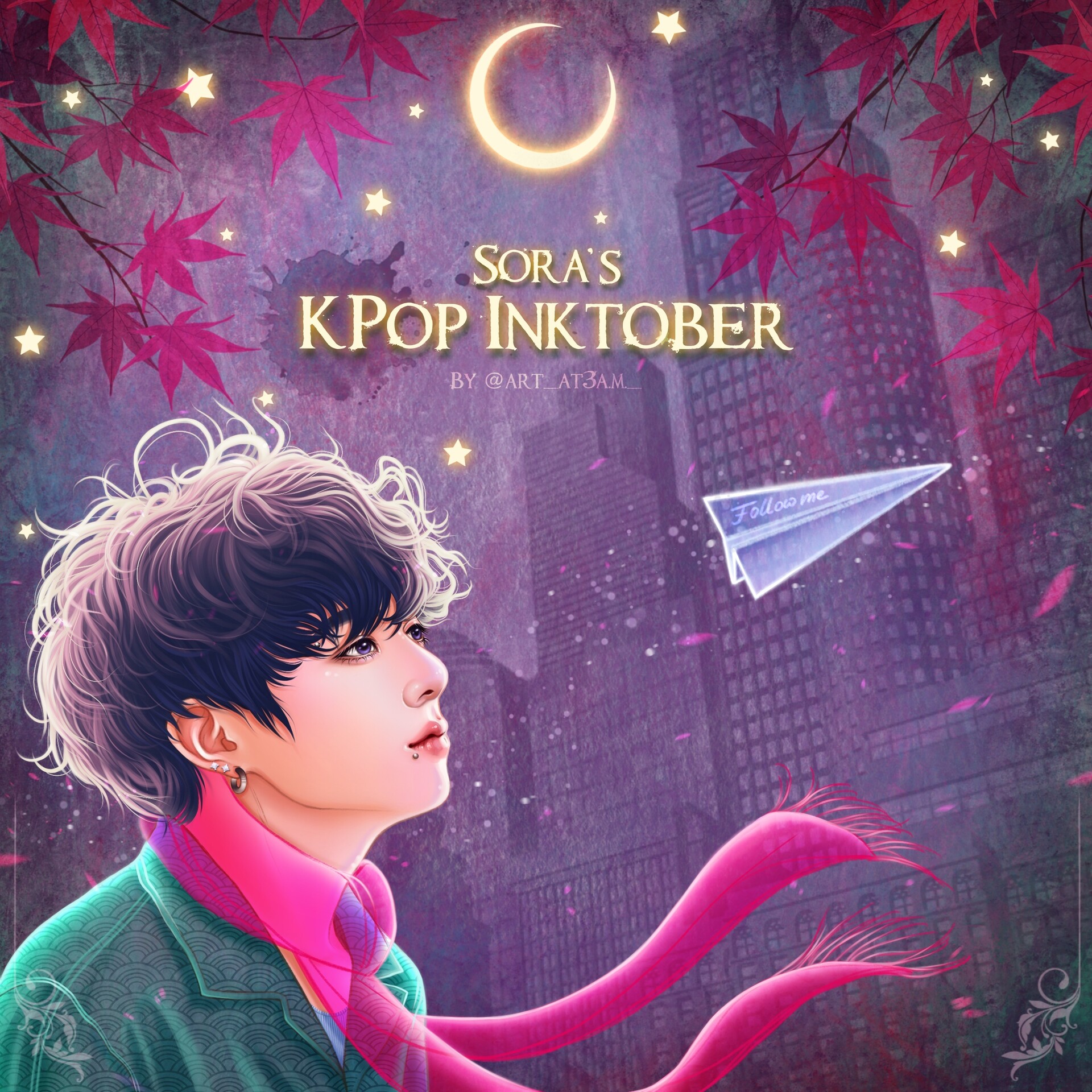 ArtStation - Kpop Inktober
