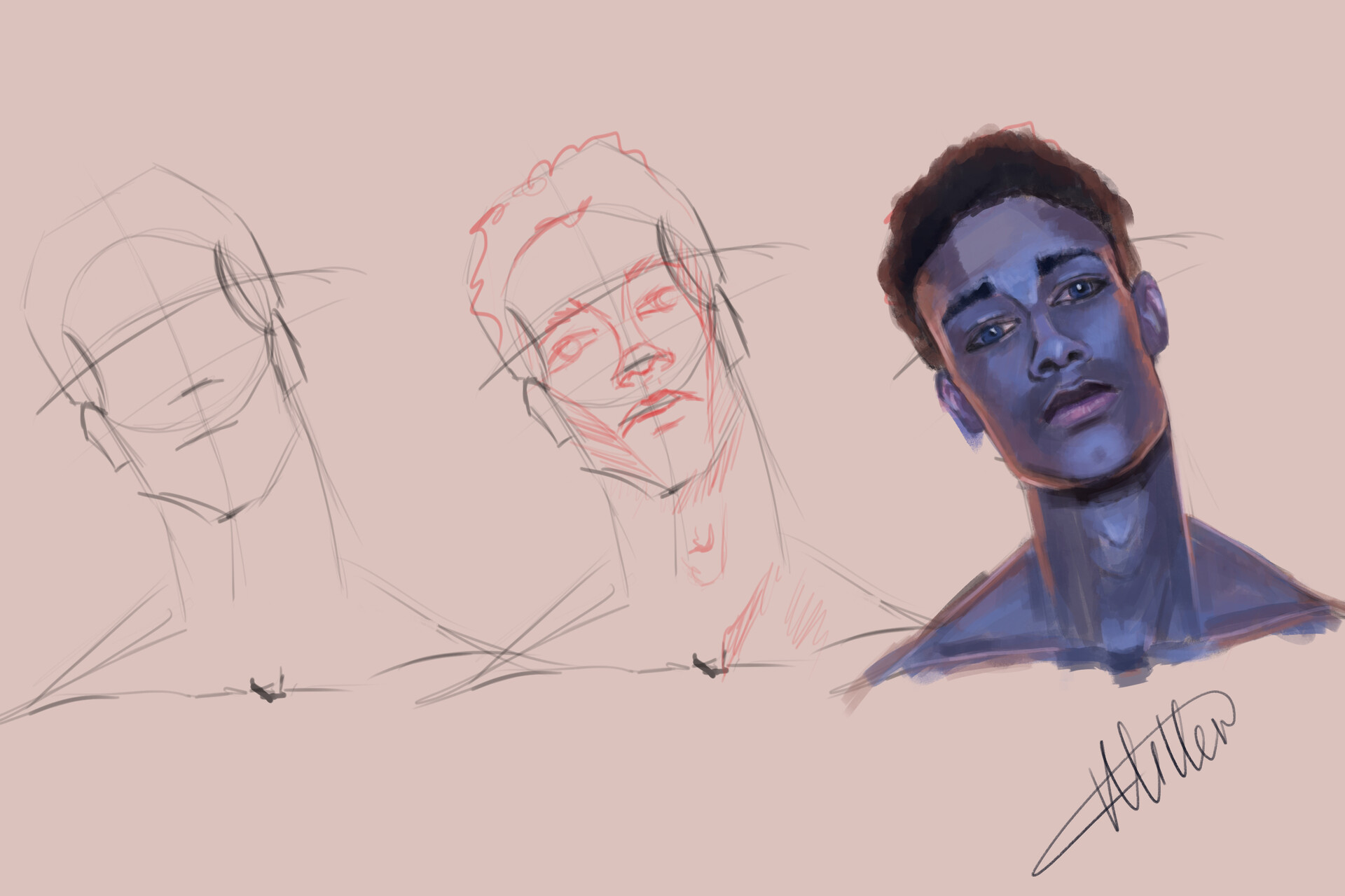 ArtStation - Sketches'n'brush studies