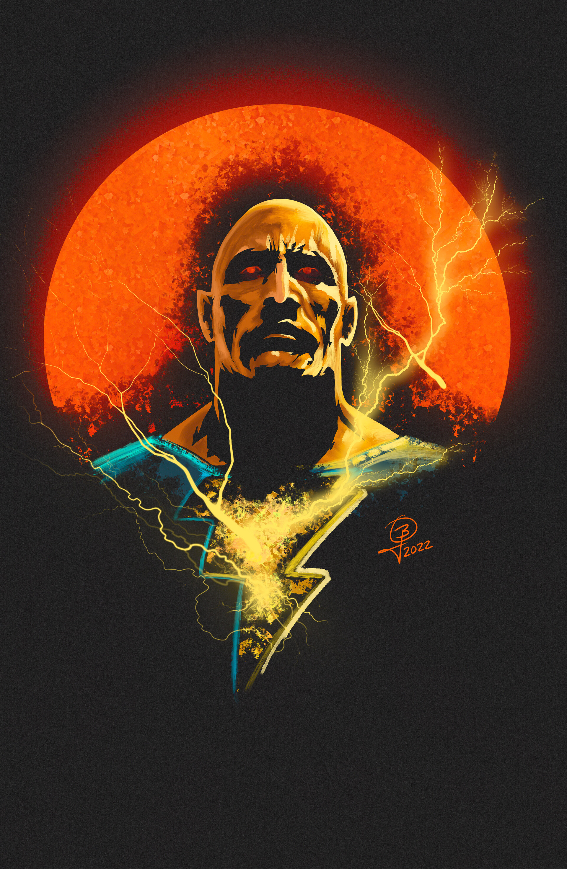 ArtStation - Behold Black Adam (Dwayne The Rock Johnson)