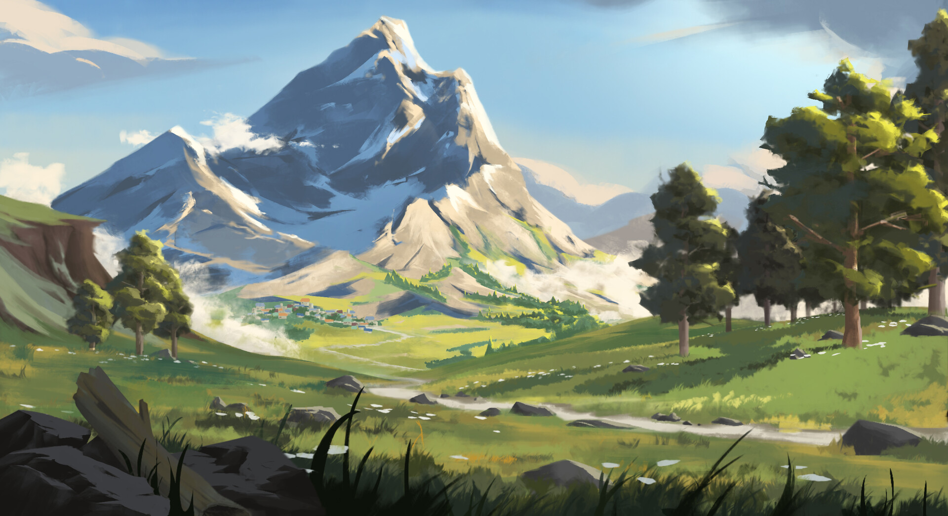 ArtStation - Environment study