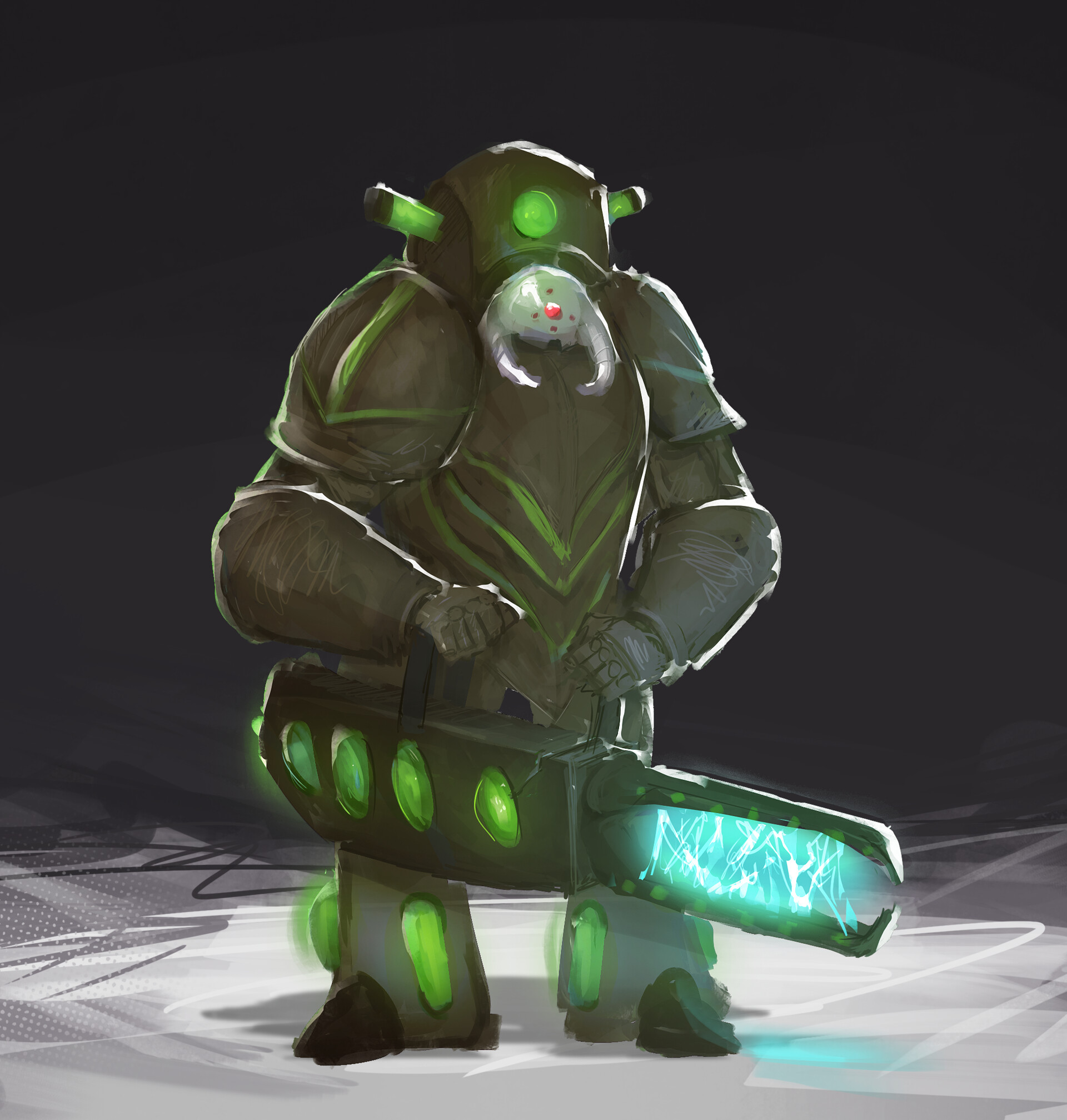 ArtStation - Raygun infantry 🪖