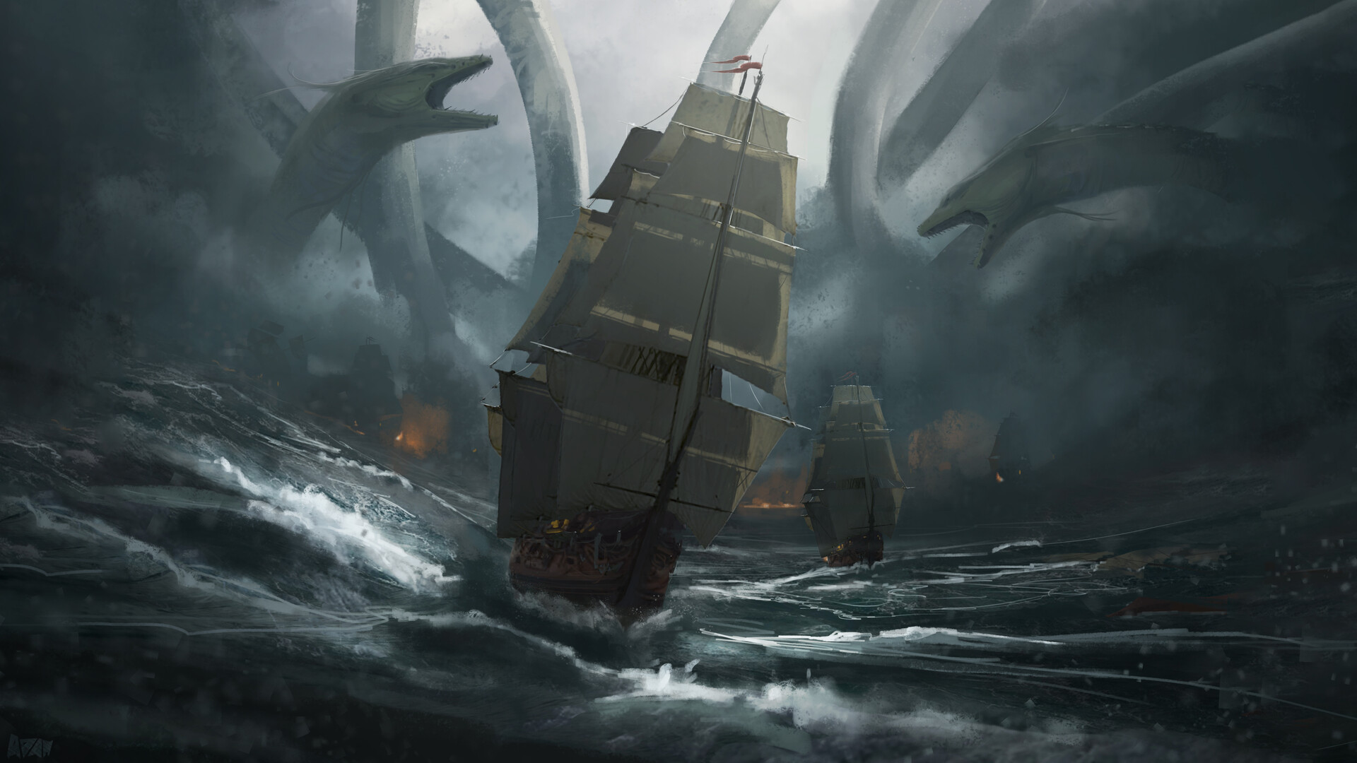 ArtStation - Narrow Escape