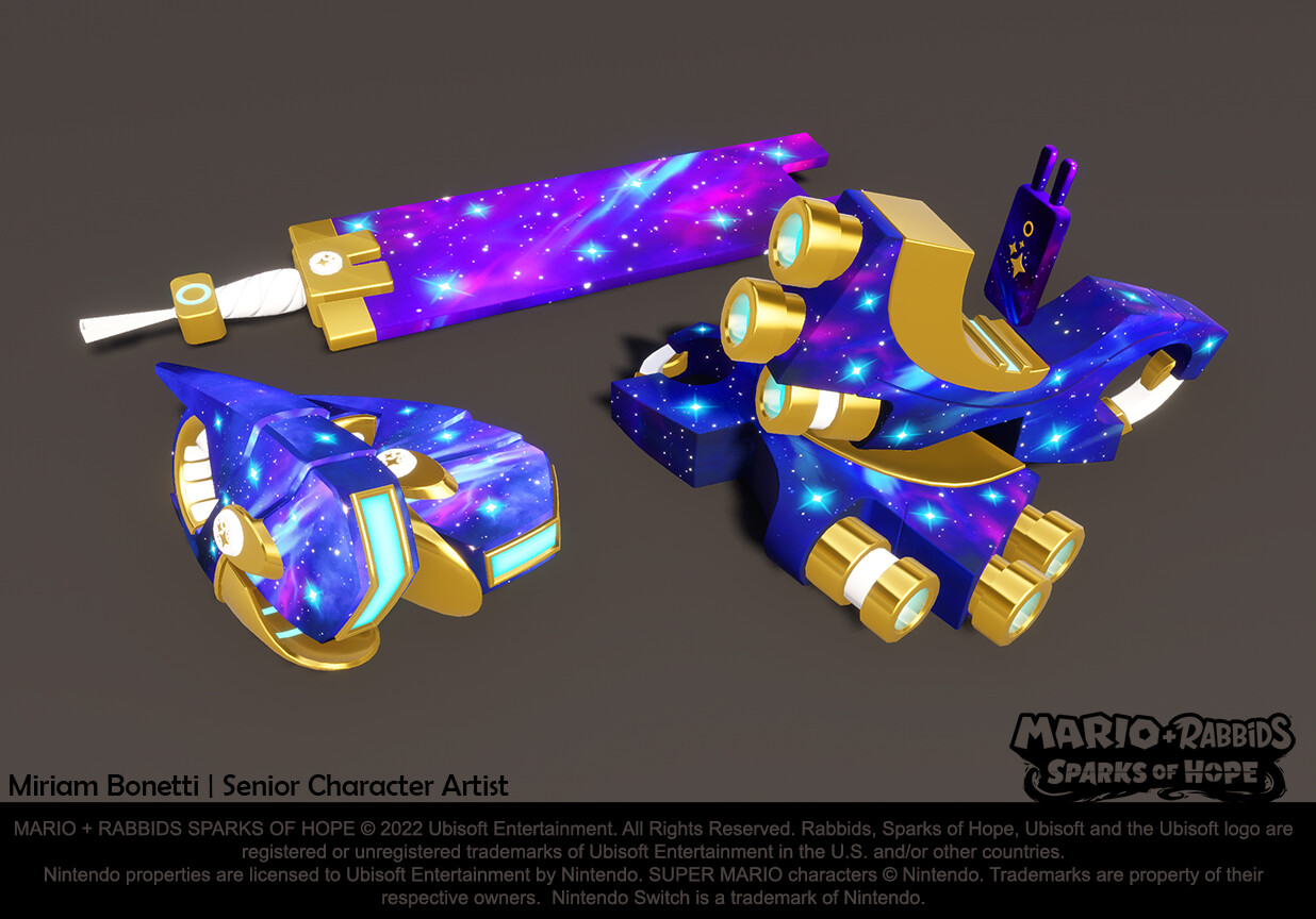 Miriam Bonetti - Mario + Rabbids Sparks of Hope - Character Art