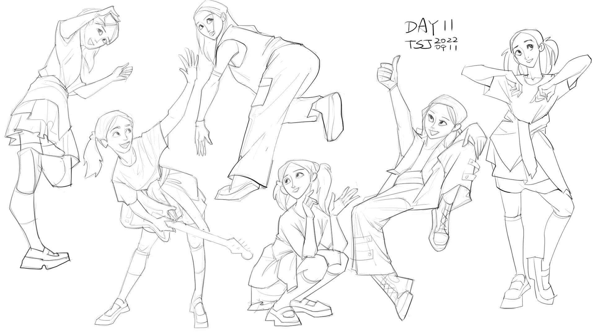 ArtStation - New daily sketch_60 days