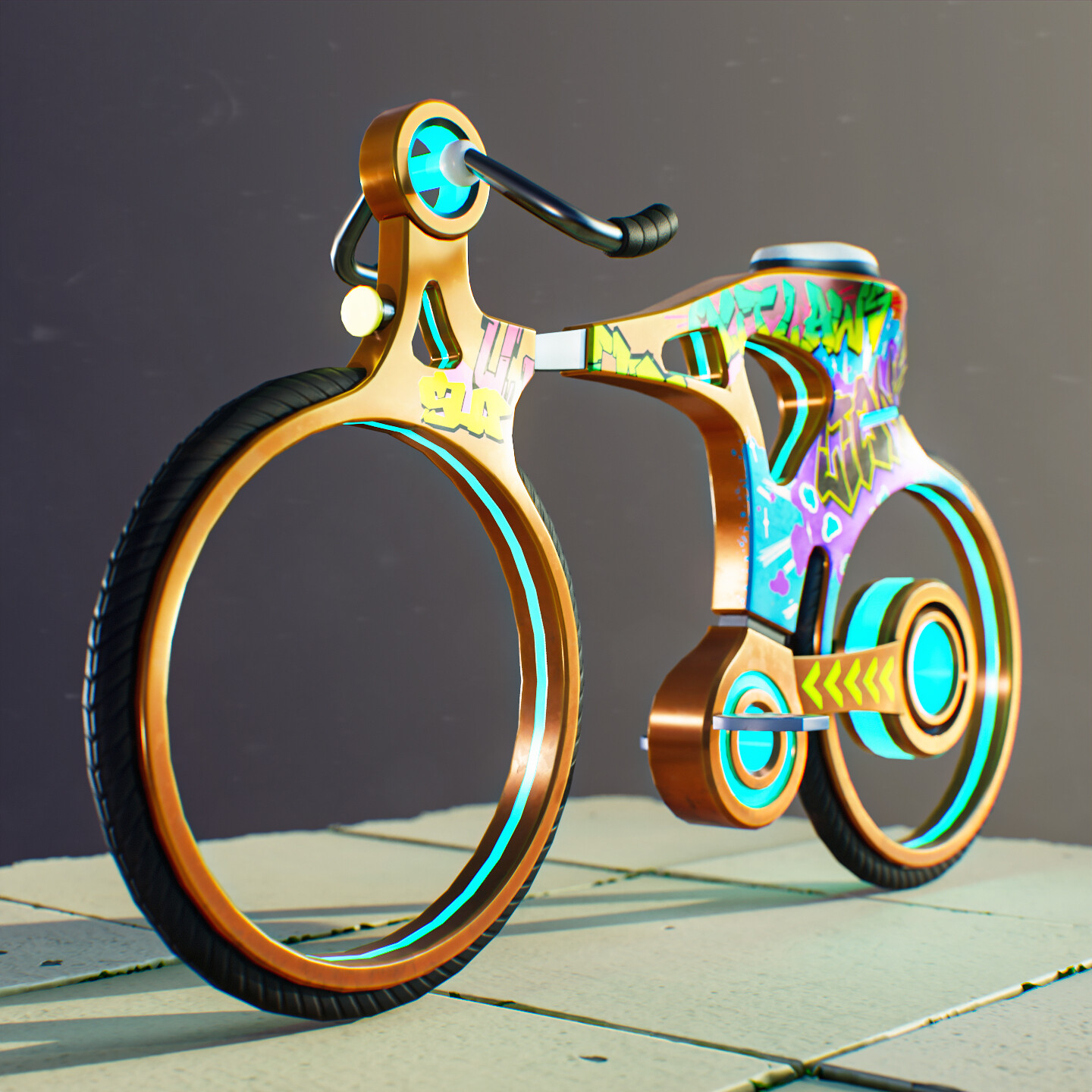 Alexander Zingmark - Futuristic Bicycle