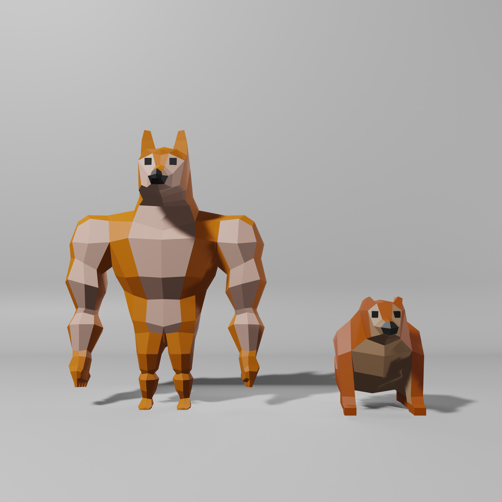 ArtStation - Doge and Cheems