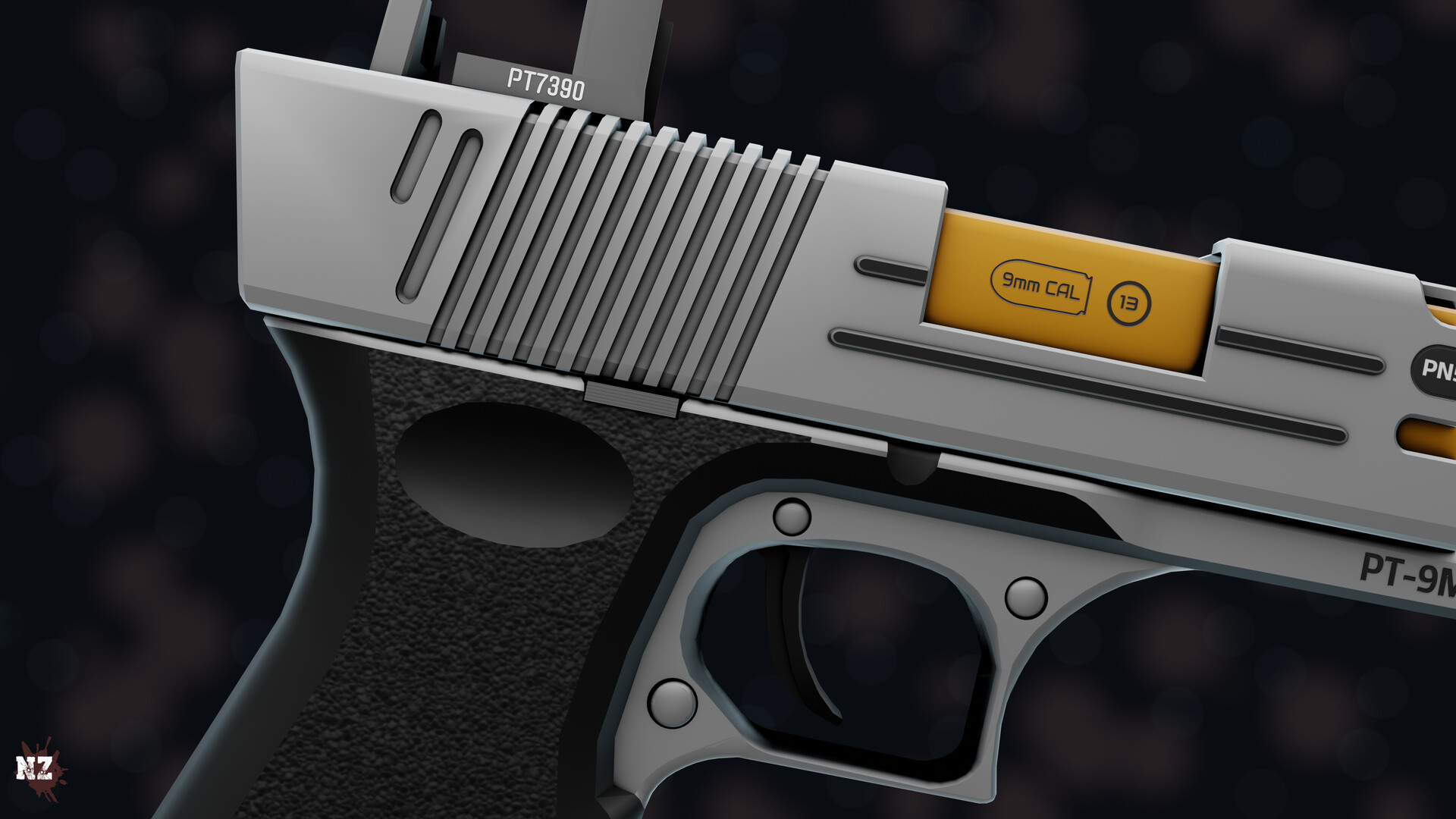NZ Bullet Studio - [FREE] NZ PT-9M Pistol