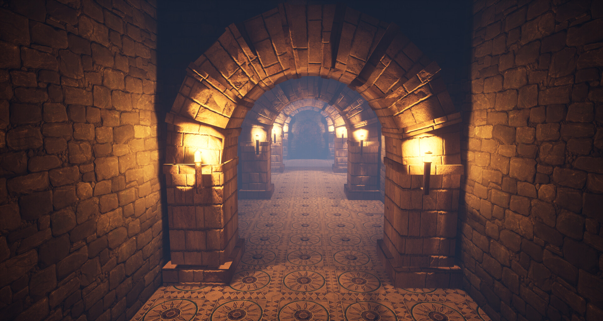 ArtStation - Medieval Corridor