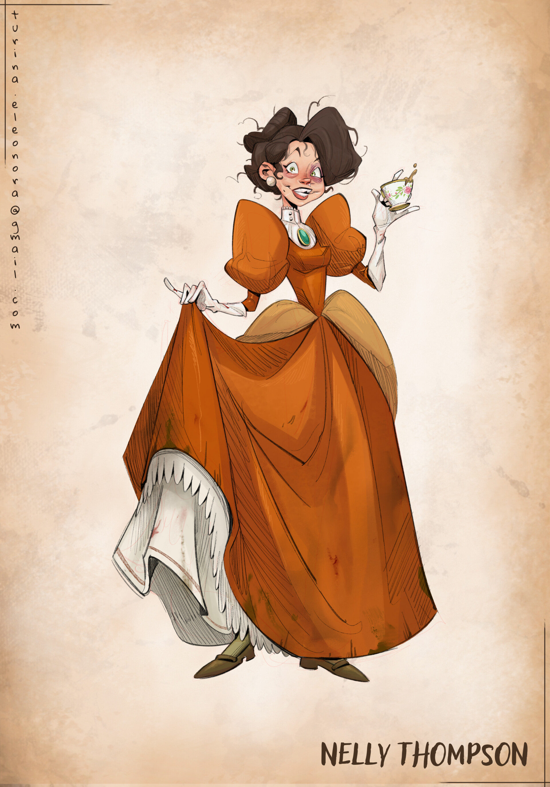 Eleonora Turina - Rapscallion Character Design