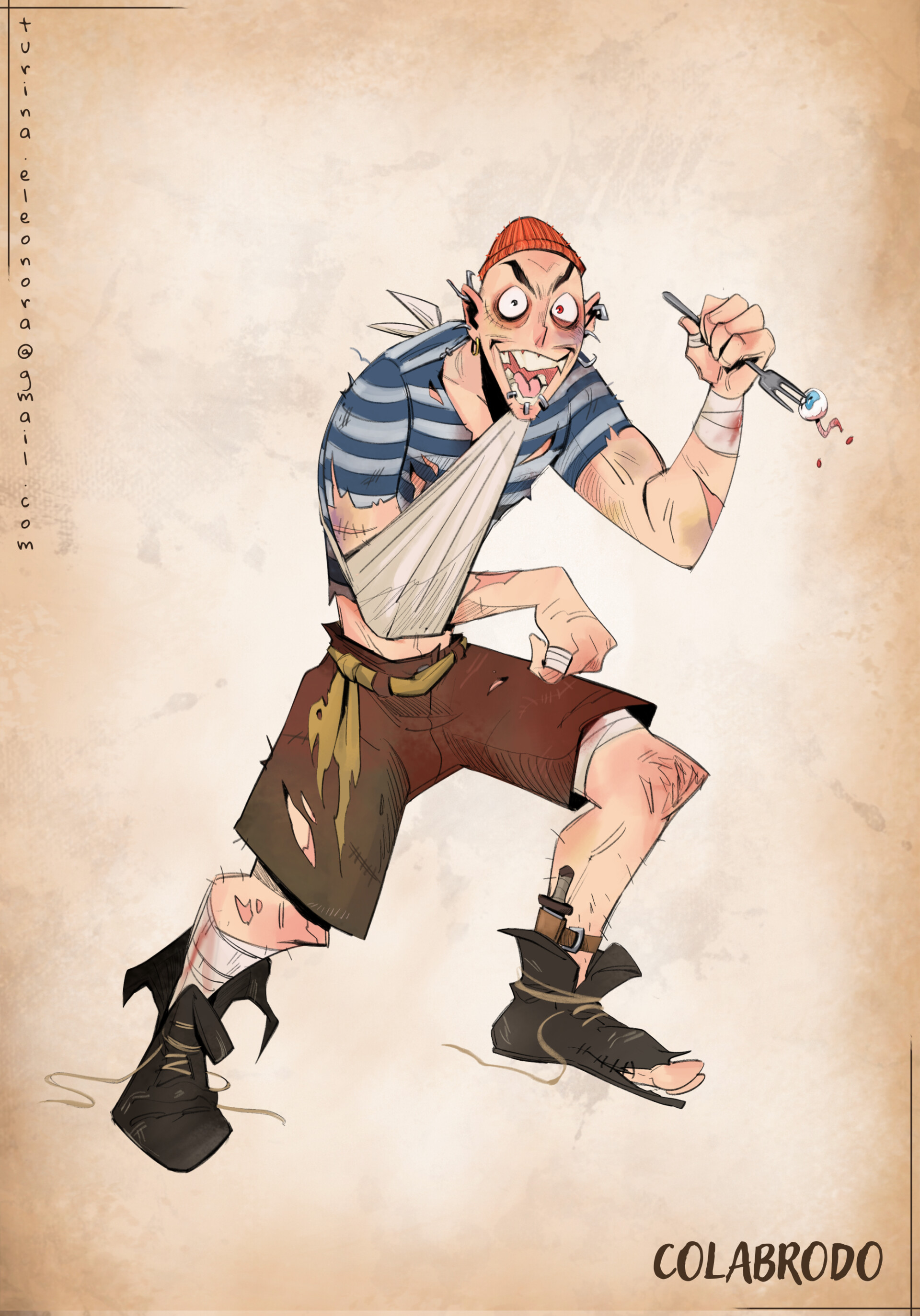 Eleonora Turina - Rapscallion Character Design