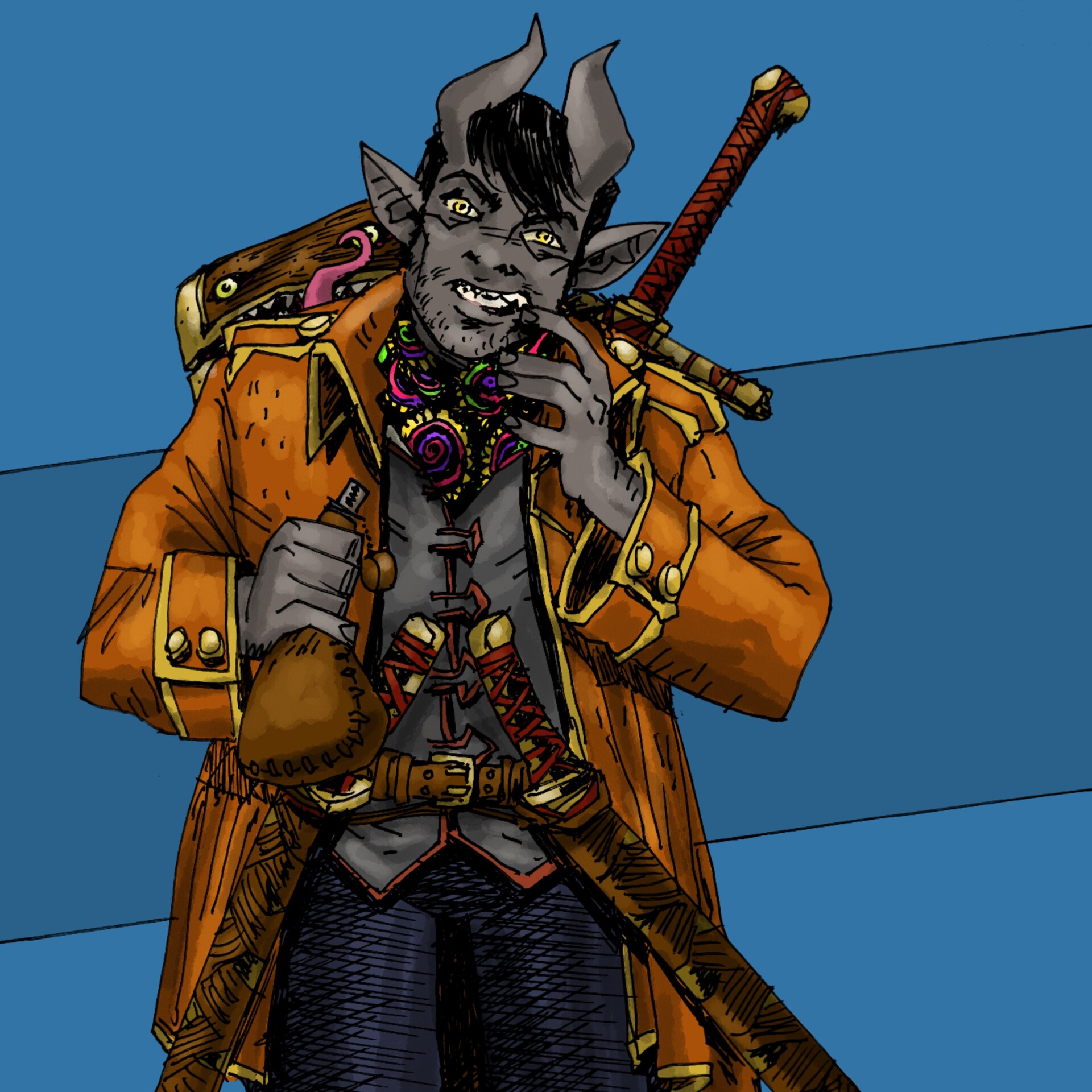 tiefling eldritch knight