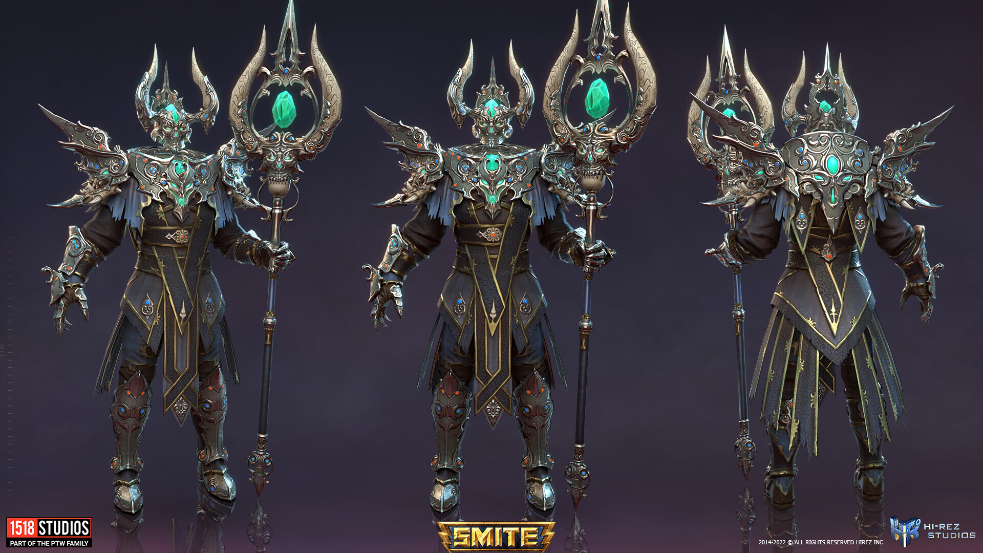 ArtStation - SMITE - Outsource Management - 1518 Studios