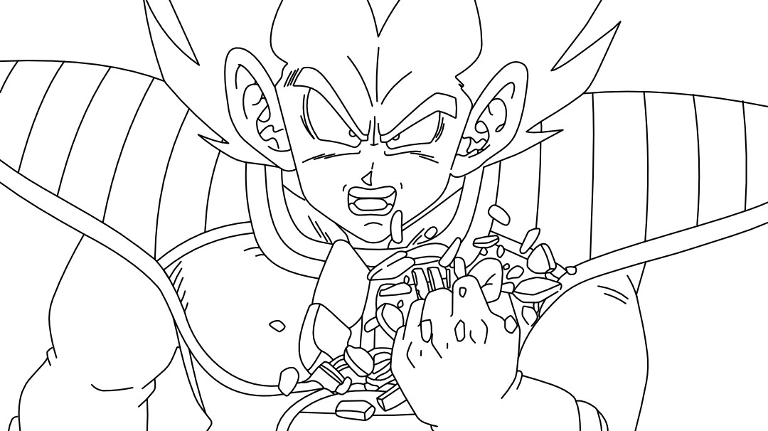 vegeta meme its over 9000 coloring pages