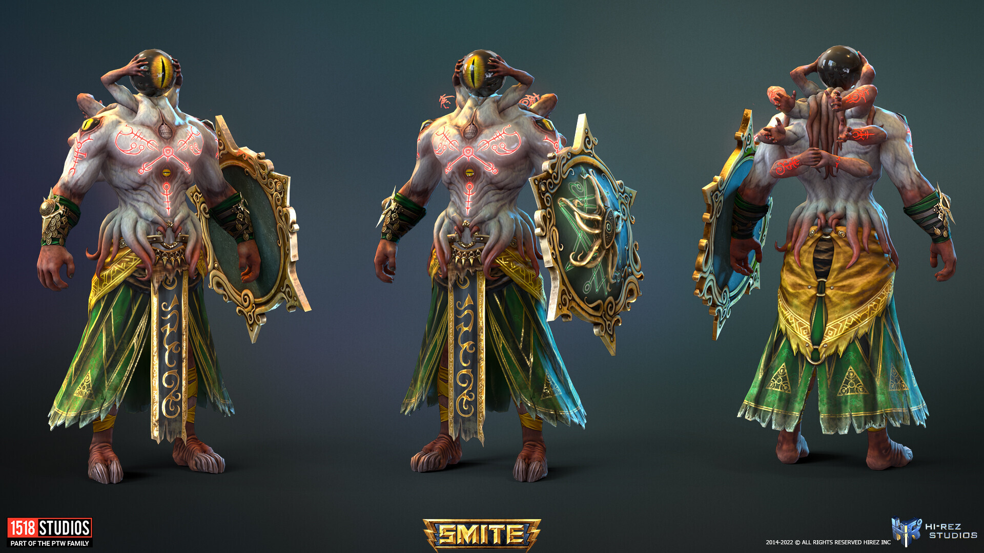 ArtStation - SMITE - Outsource Management - 1518 Studios
