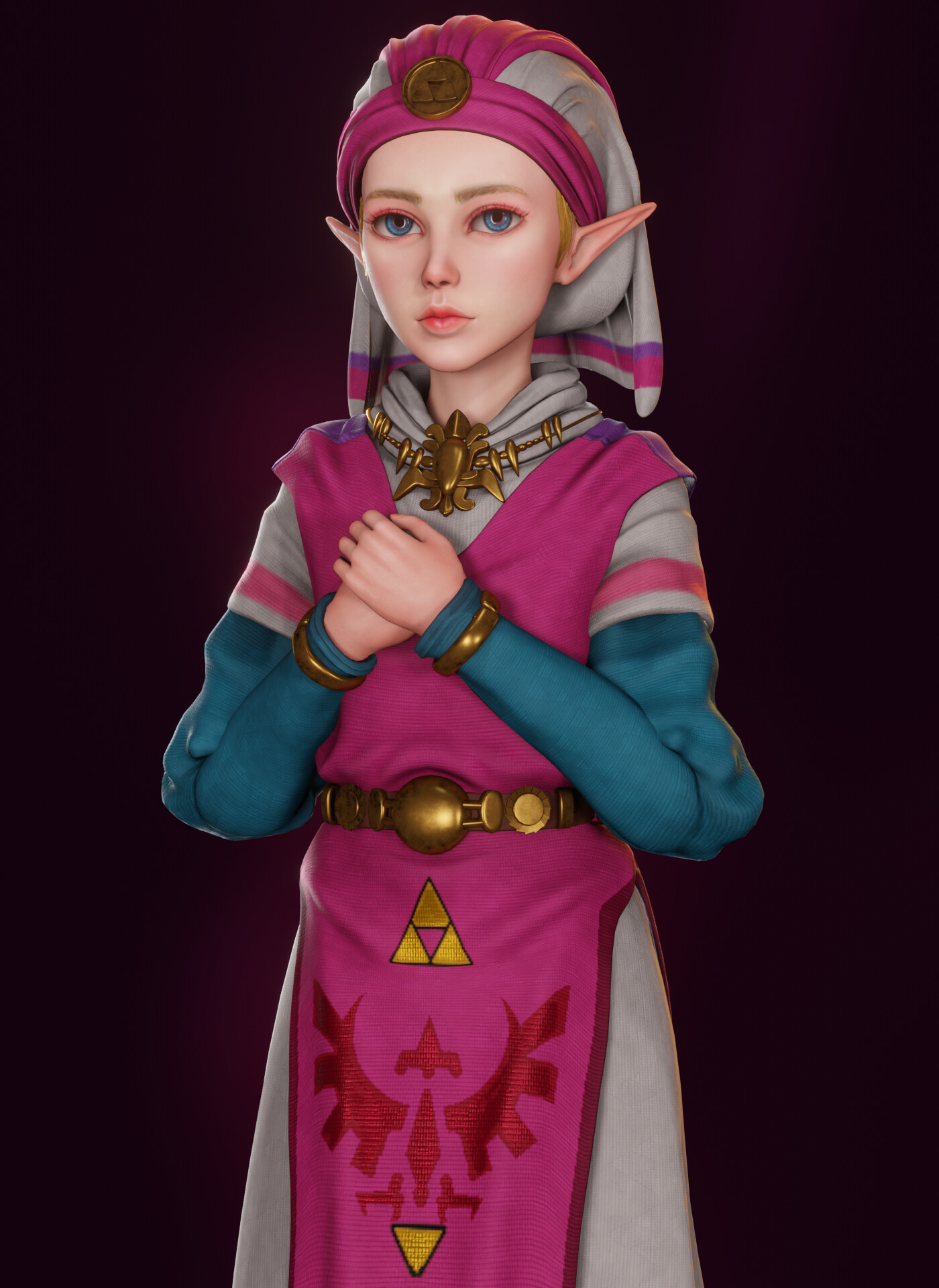 ArtStation - Young Princess Zelda